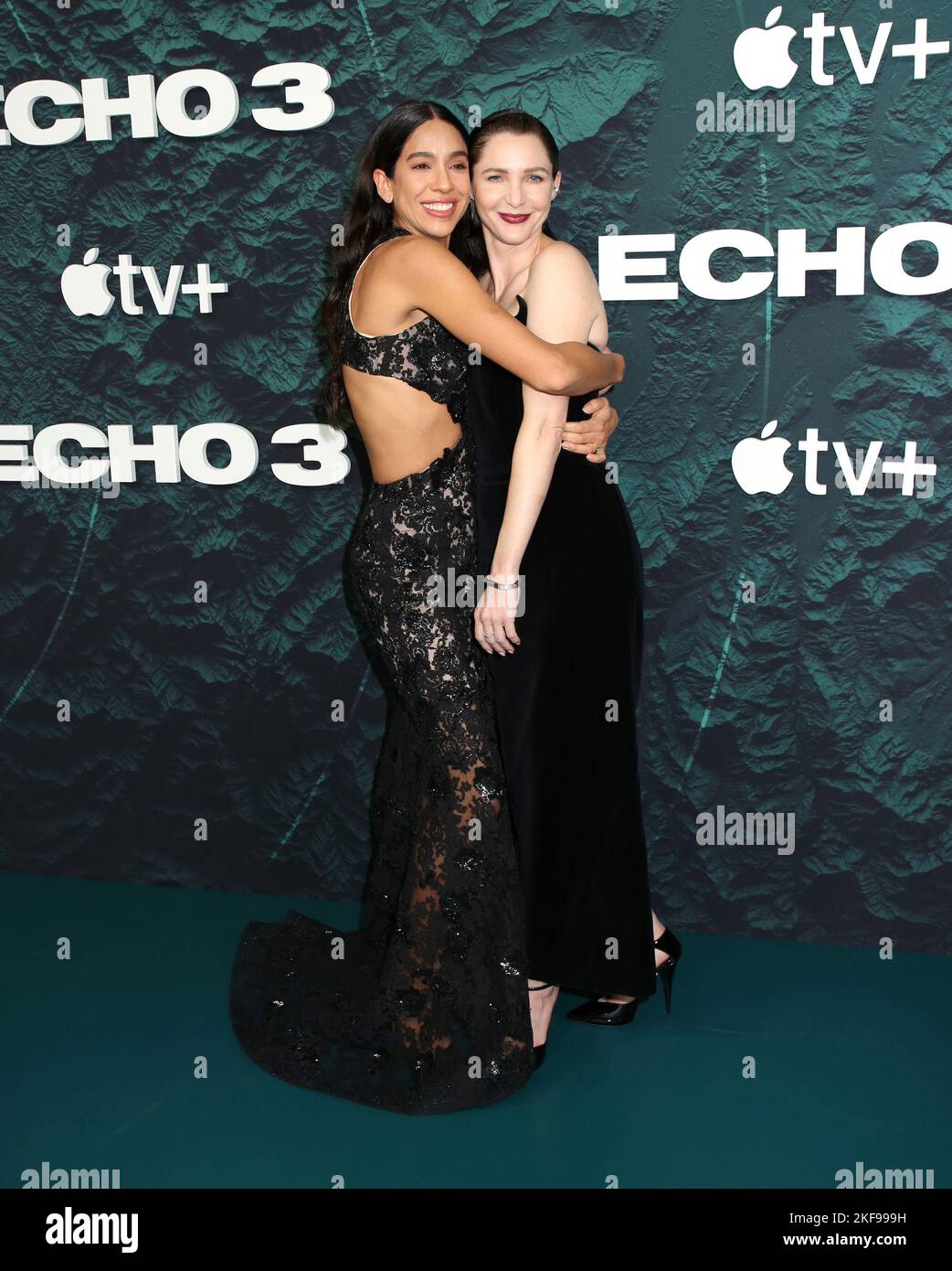 New York City, NY, November 16, 2022, Maria del Rosario and Jessica Ann ...