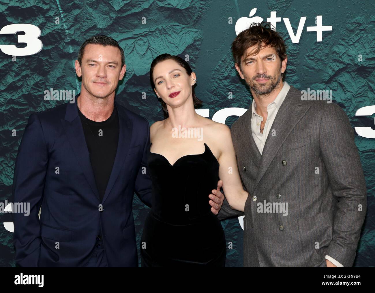 New York City, NY, November 16, 2022, Luke Evans, Jessica Ann Collins ...