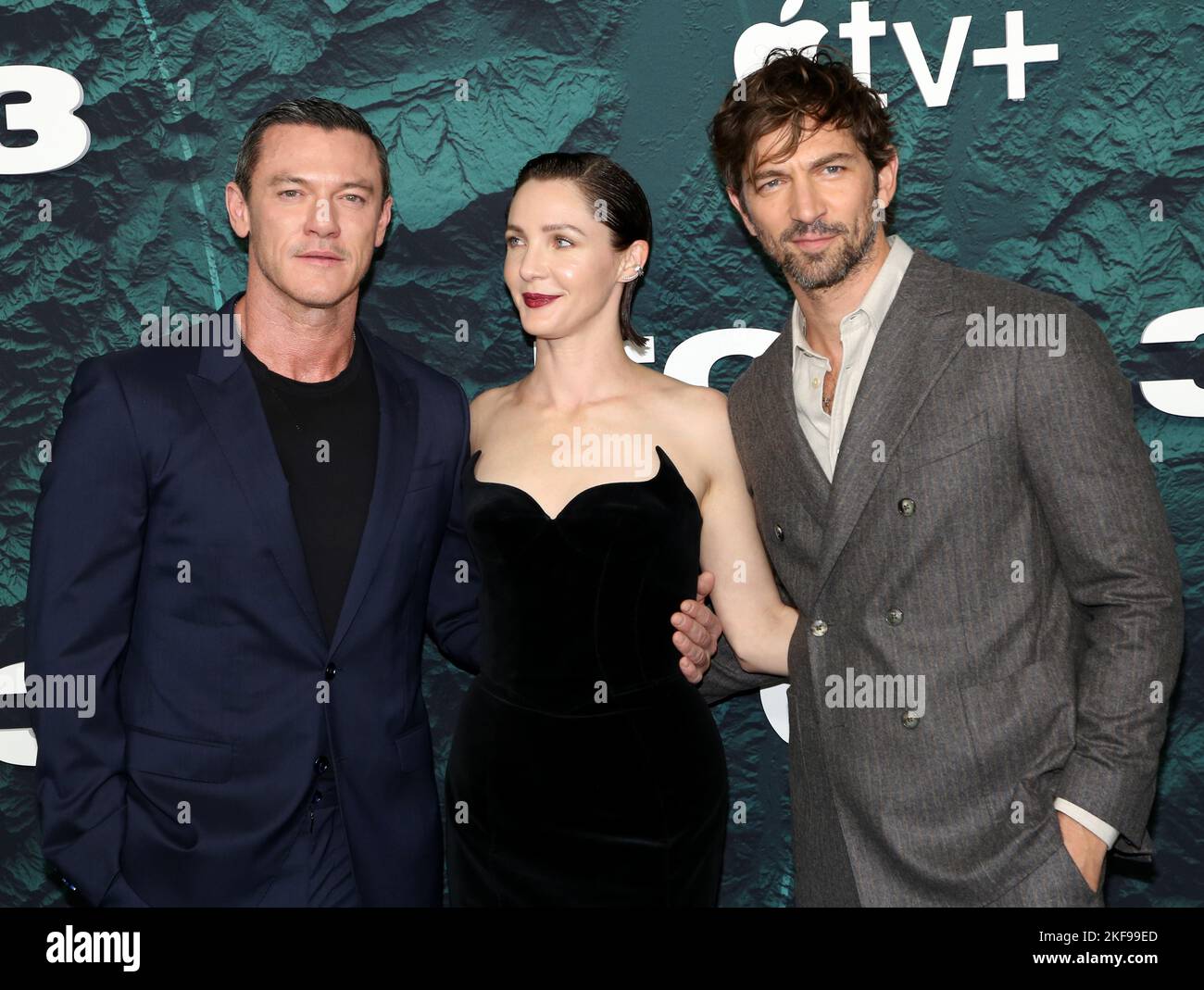 New York City, NY, November 16, 2022, Luke Evans, Jessica Ann Collins ...