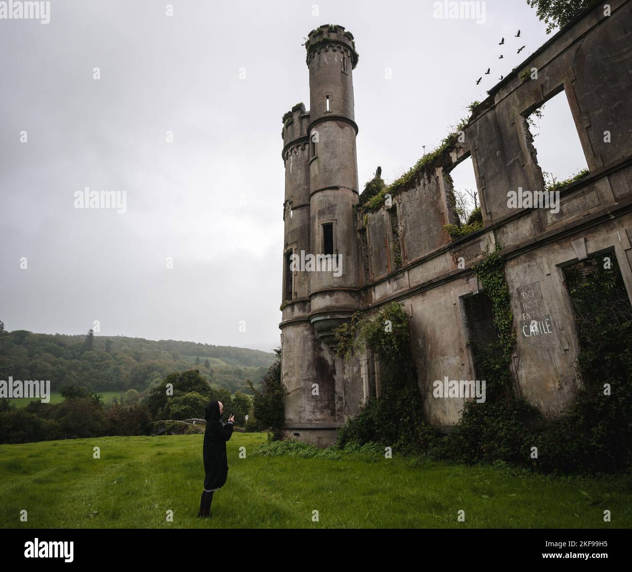 Ardtully House, Kenmare, County Kerry Ireland It was burnt in 1921 ...