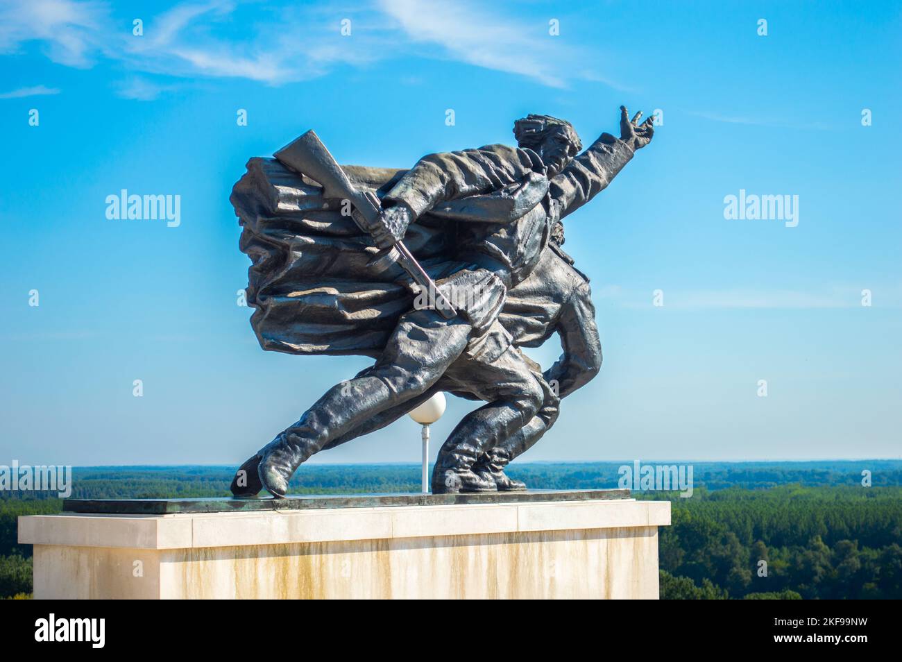 Memorial complex of Battle of Batina was opened in 1976 as a symbol of ...
