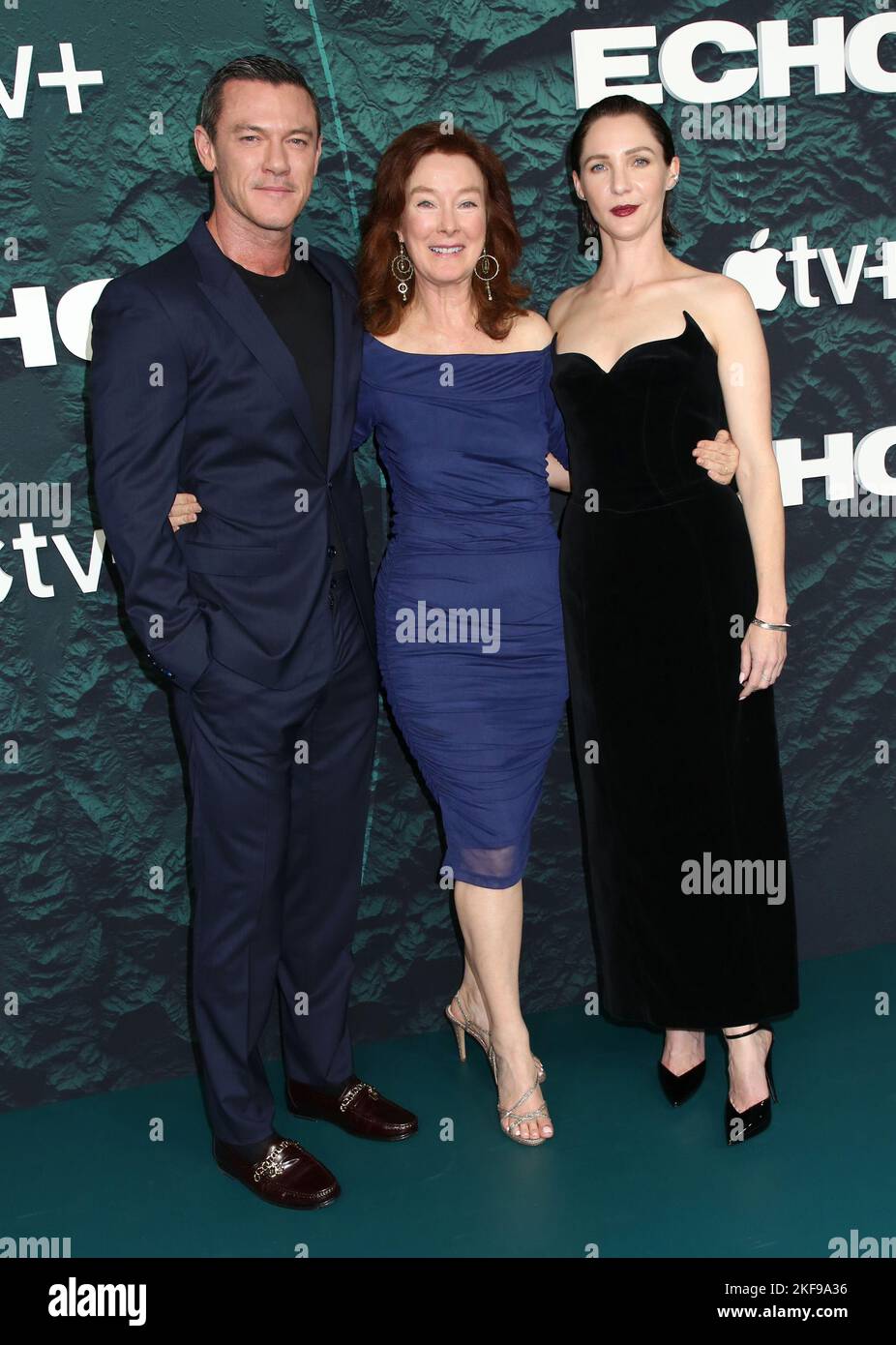New York City, NY, November 16, 2022, Luke Evans, Valerie Mahaffey and ...