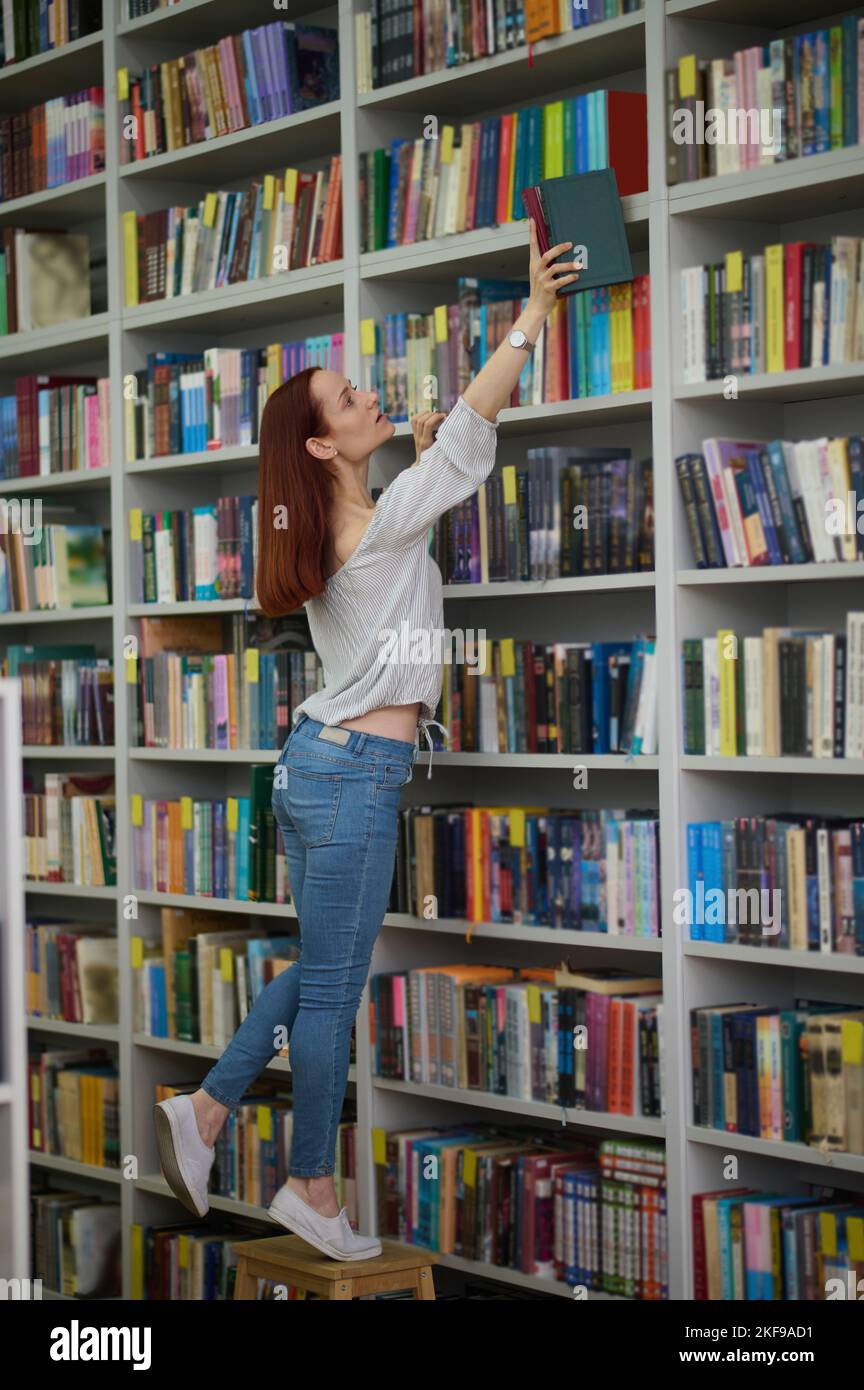 Librarian book shelves hi-res stock photography and images - Alamy