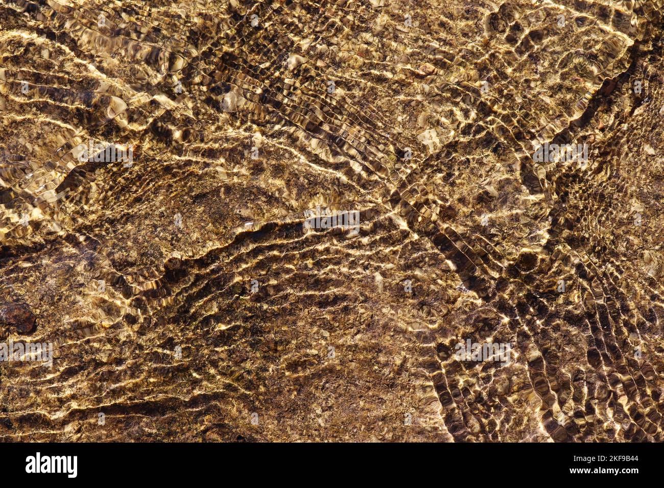 Clean and wavy water background Stock Photo - Alamy