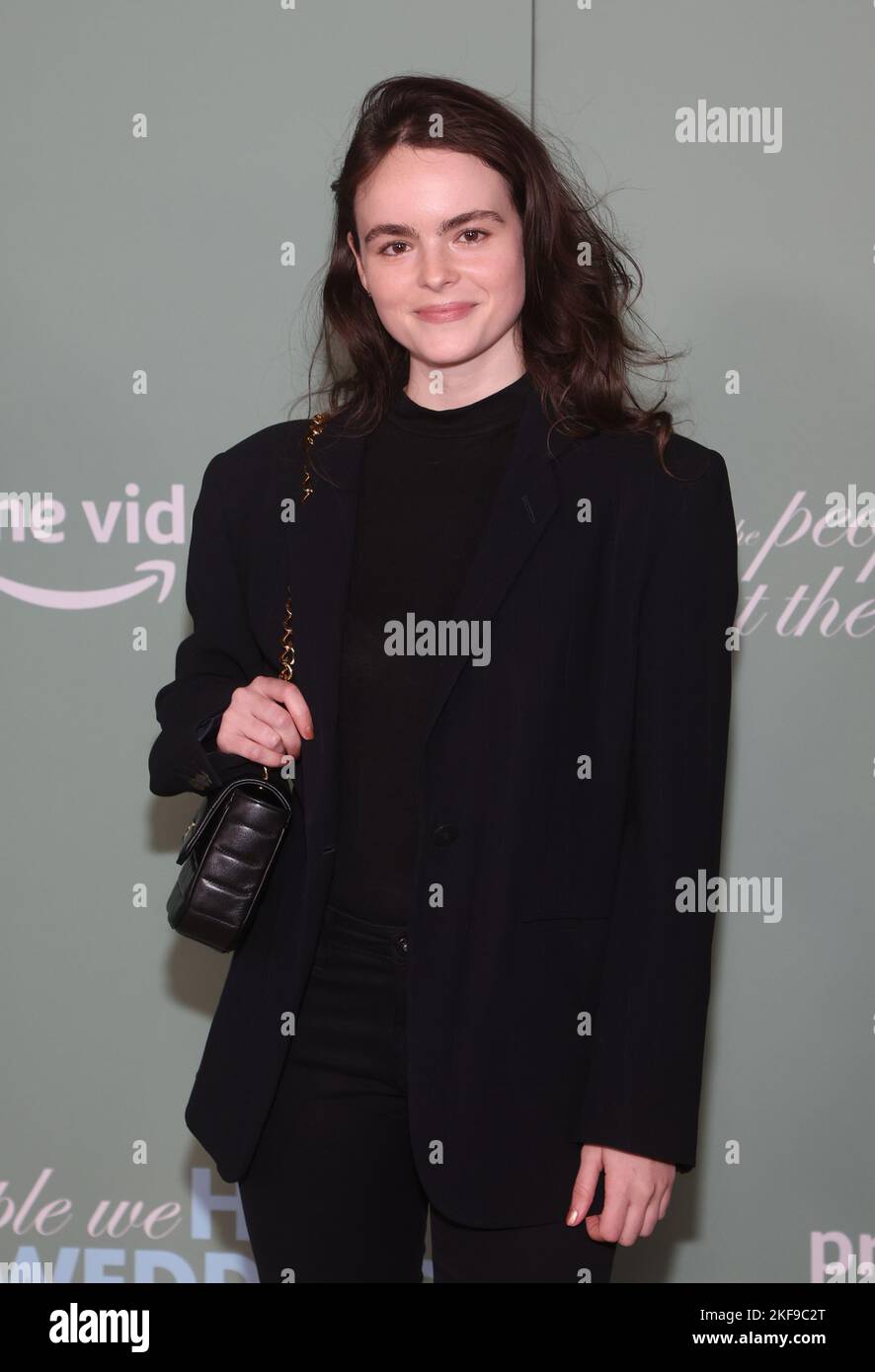 16 November 2022 -Los Angeles, California - Micaela Wittman. The People ...