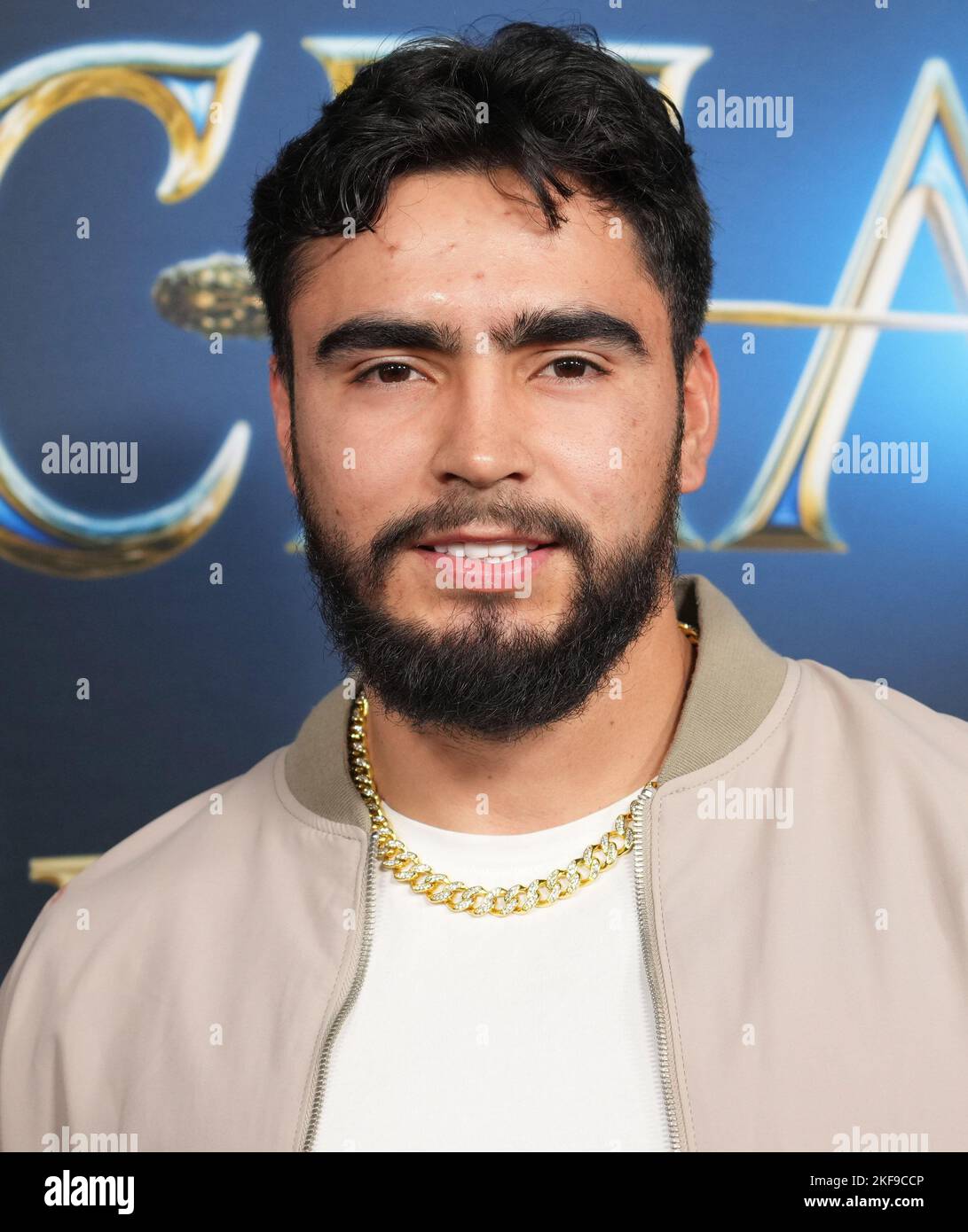 Los Angeles, USA. 16th Nov, 2022. Agustin Flores arrives at the Disney ...