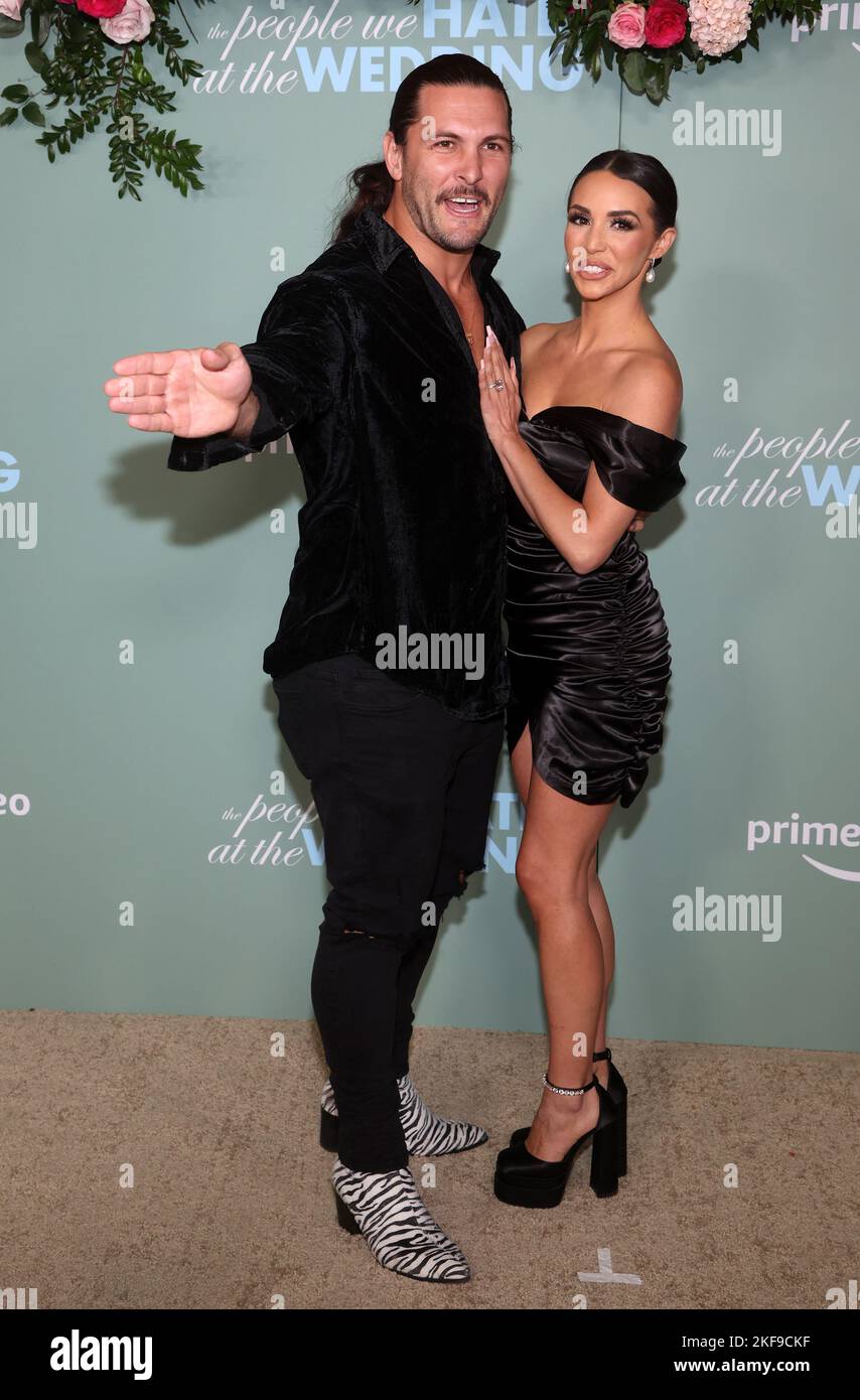 16 November 2022 -Los Angeles, California - Brock Davies, Scheana Shay ...
