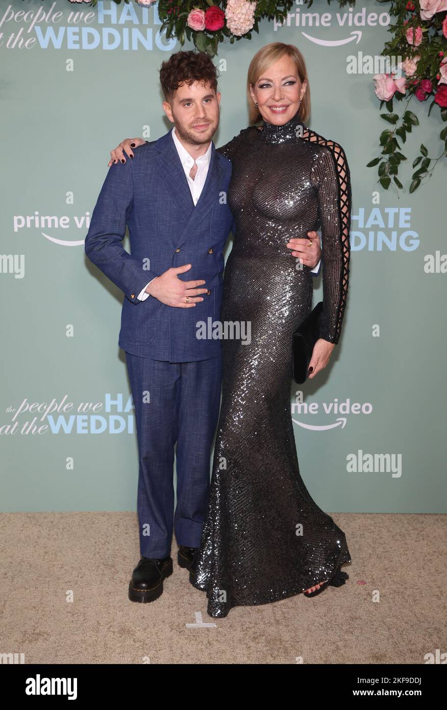 16 November 2022 -Los Angeles, California - Allison Janney, Ben Platt ...