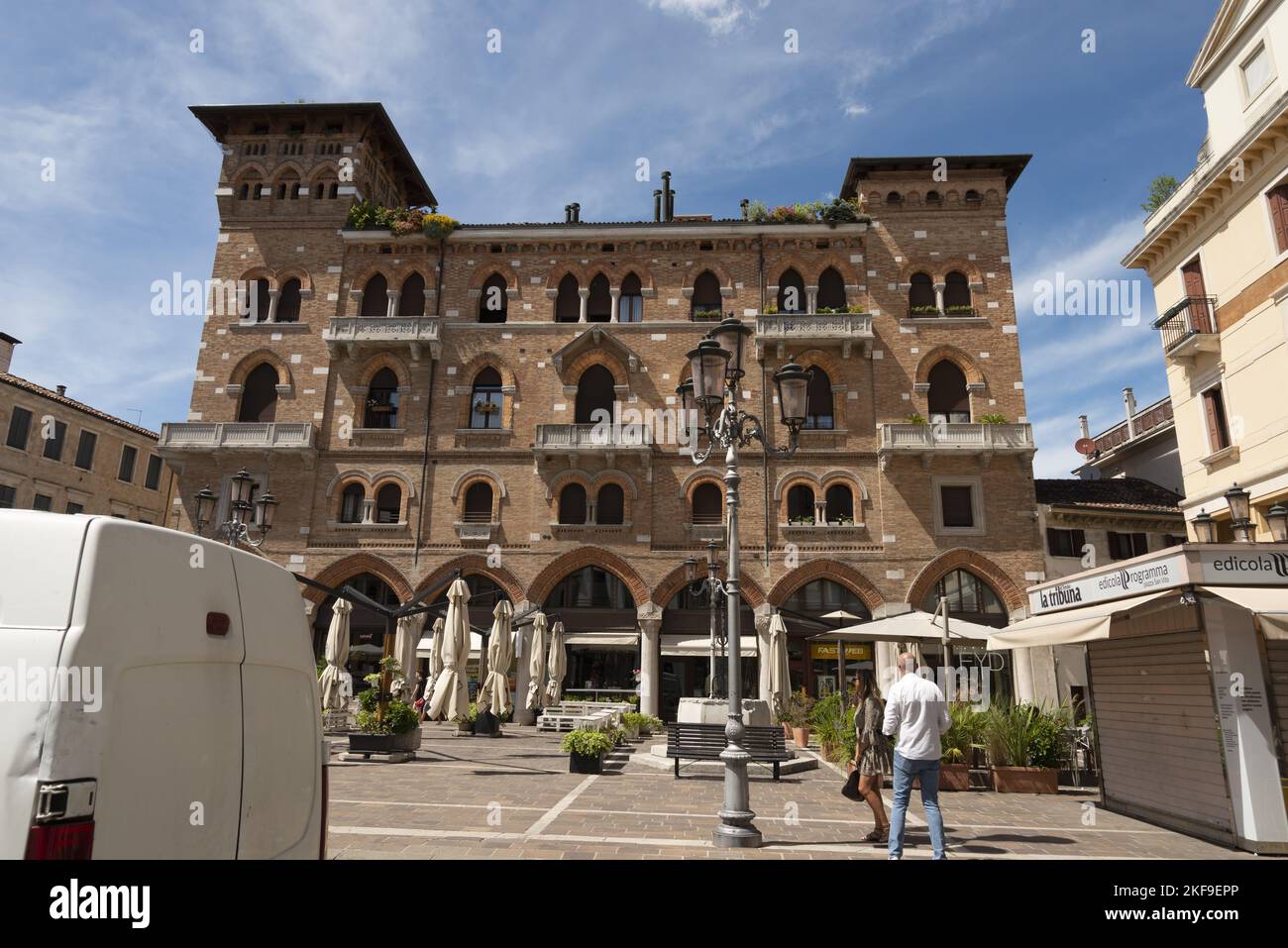 treviso palazzo del littorio Stock Photo - Alamy