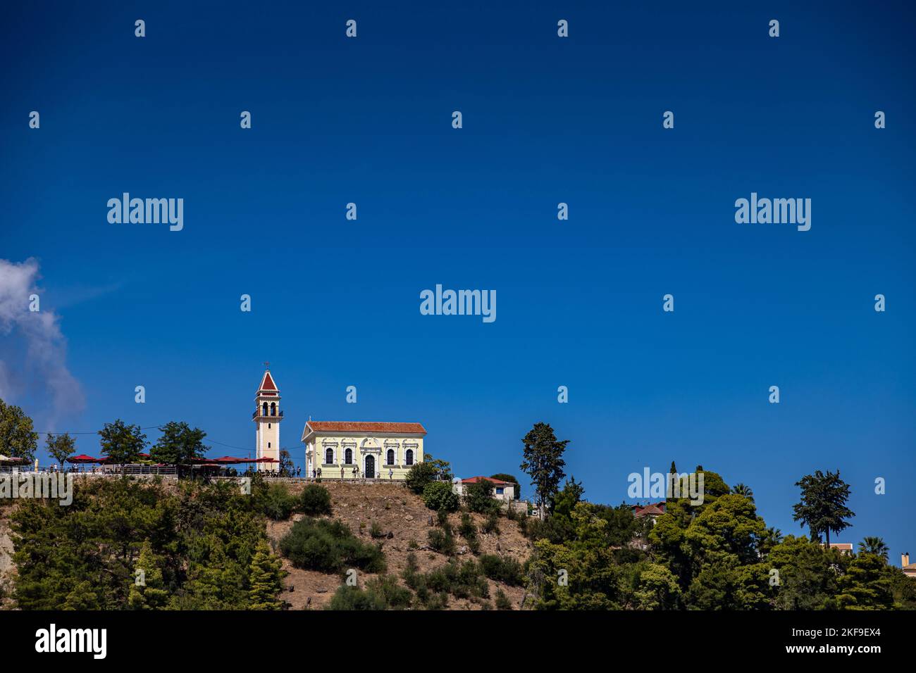 The Zoodochos Pigi Holy Church on high mountain in Bochali area of ...