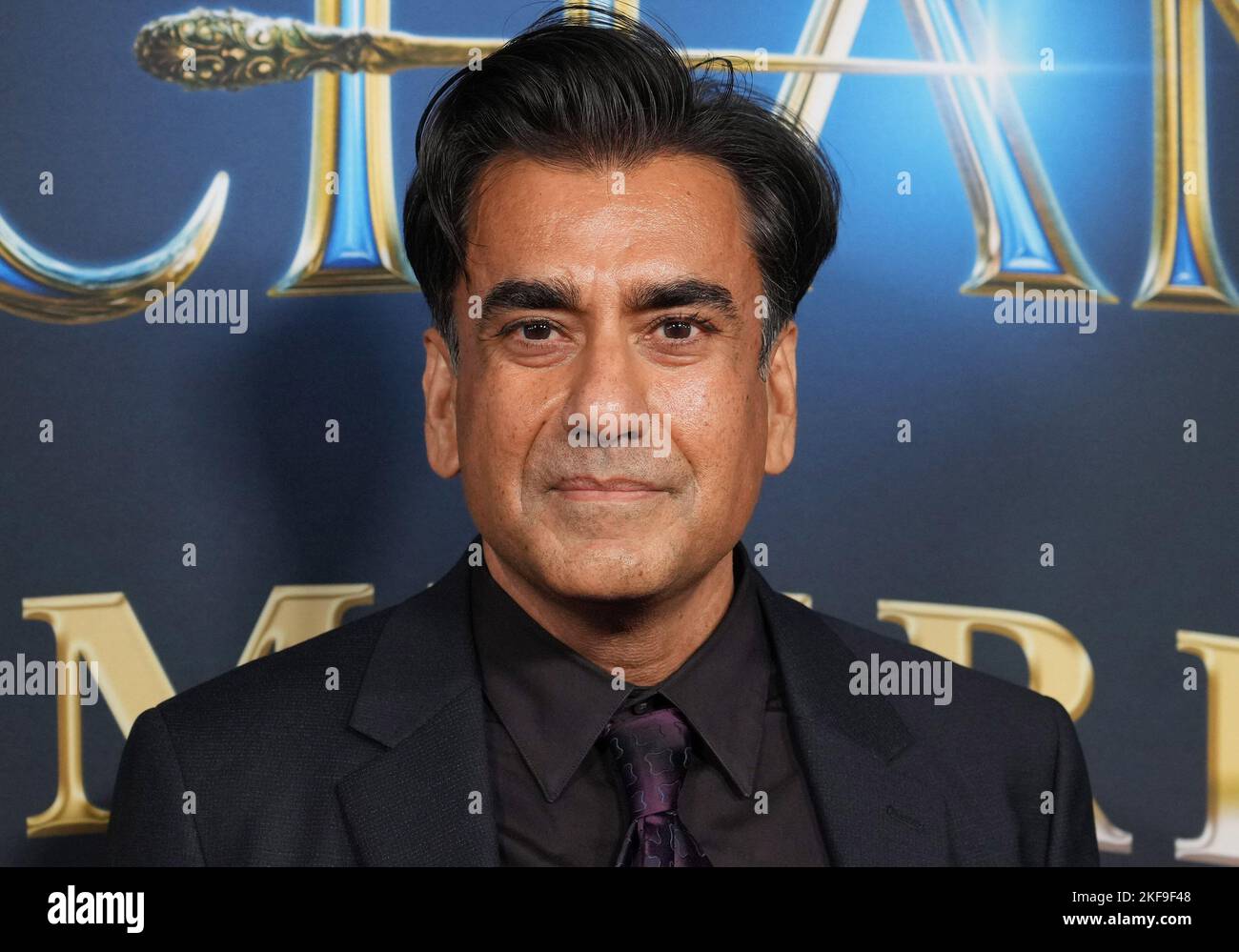 Sunil Perkash arrives at the Disney's DISENCHANTED Premiere held at the ...