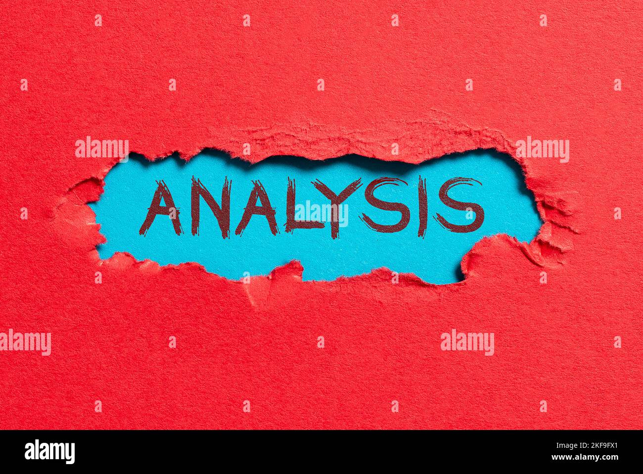 Writing displaying text Analysis. Word for process of breaking complex ...