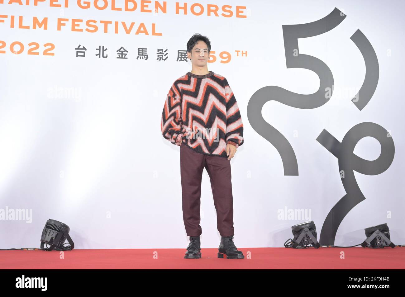 Taiwanese-American actor Mason Lee attended the first show of the film ...