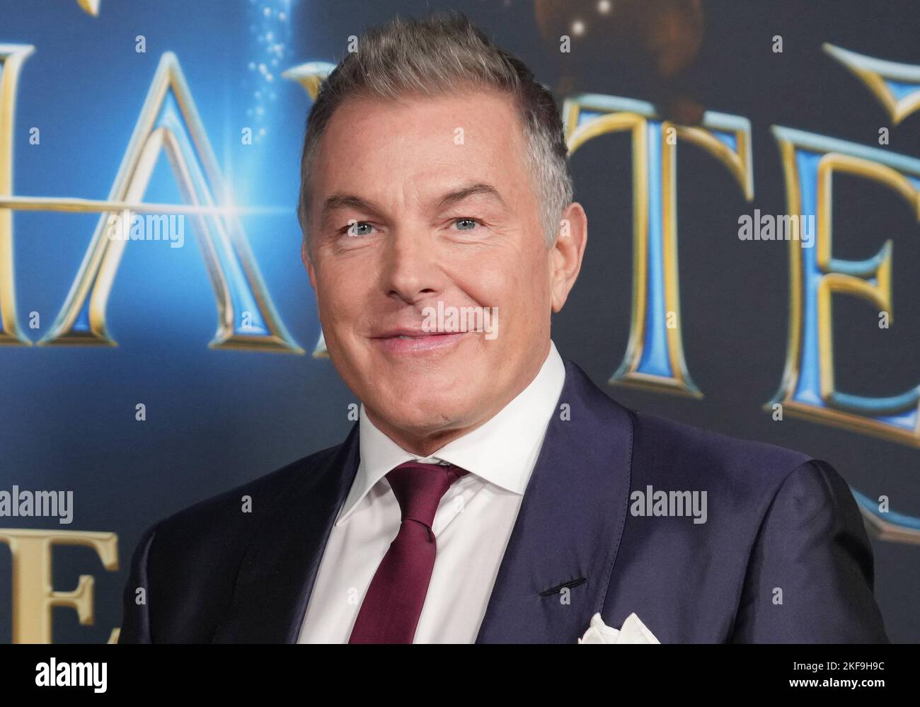 Matt Sullivan arrives at the Disney's DISENCHANTED Premiere held at the ...