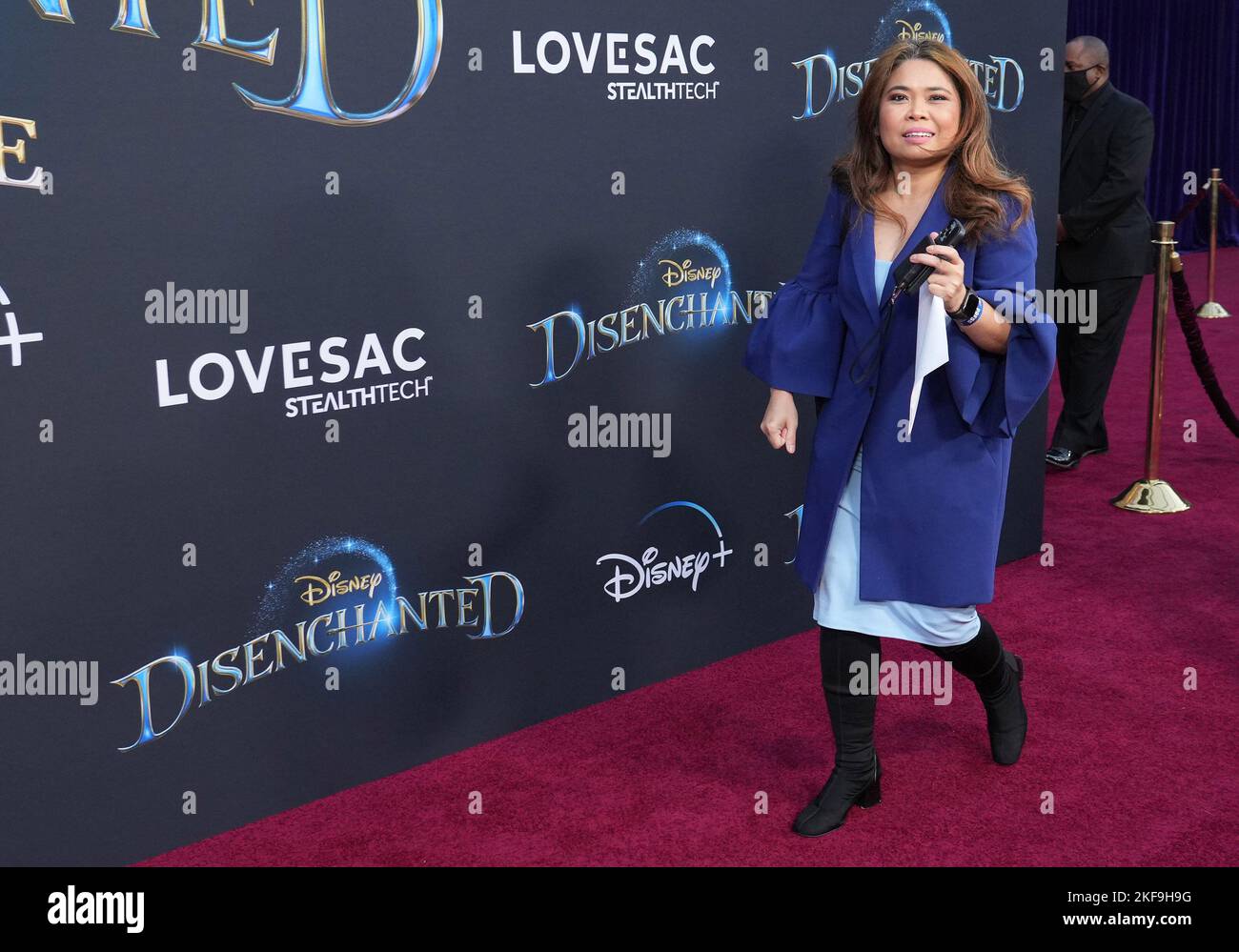 Yong Chavez at the Disney's DISENCHANTED Premiere held at the El ...