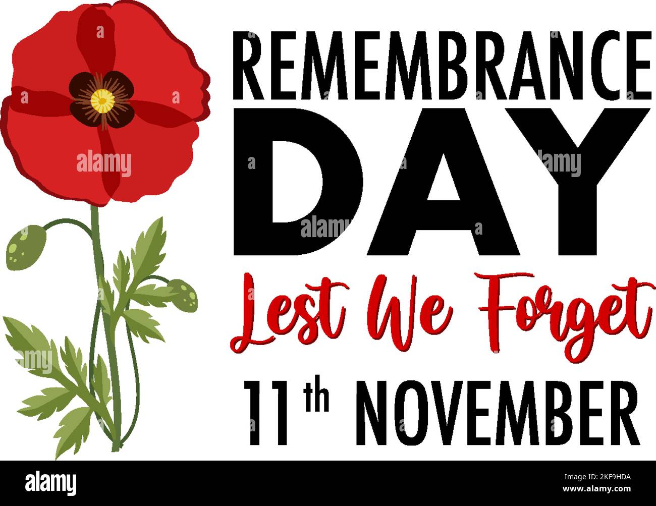 Remembrance Day Logo Design illustration Stock Vector Image & Art - Alamy