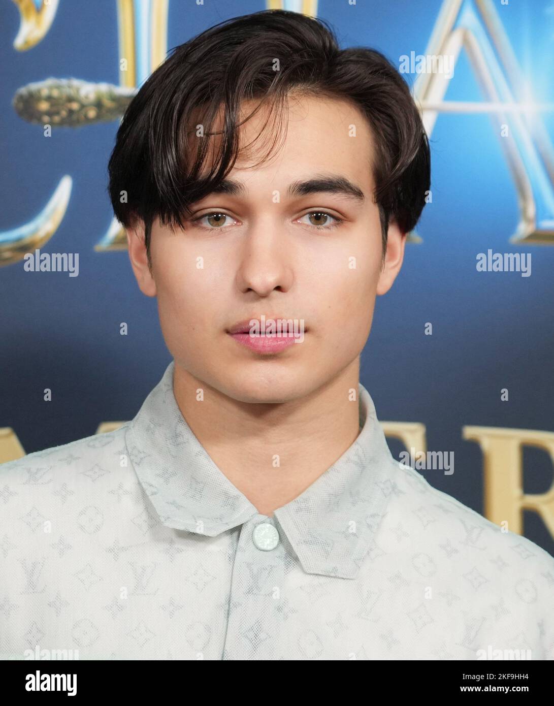 Kio Cyr arrives at the Disney's DISENCHANTED Premiere held at the El ...