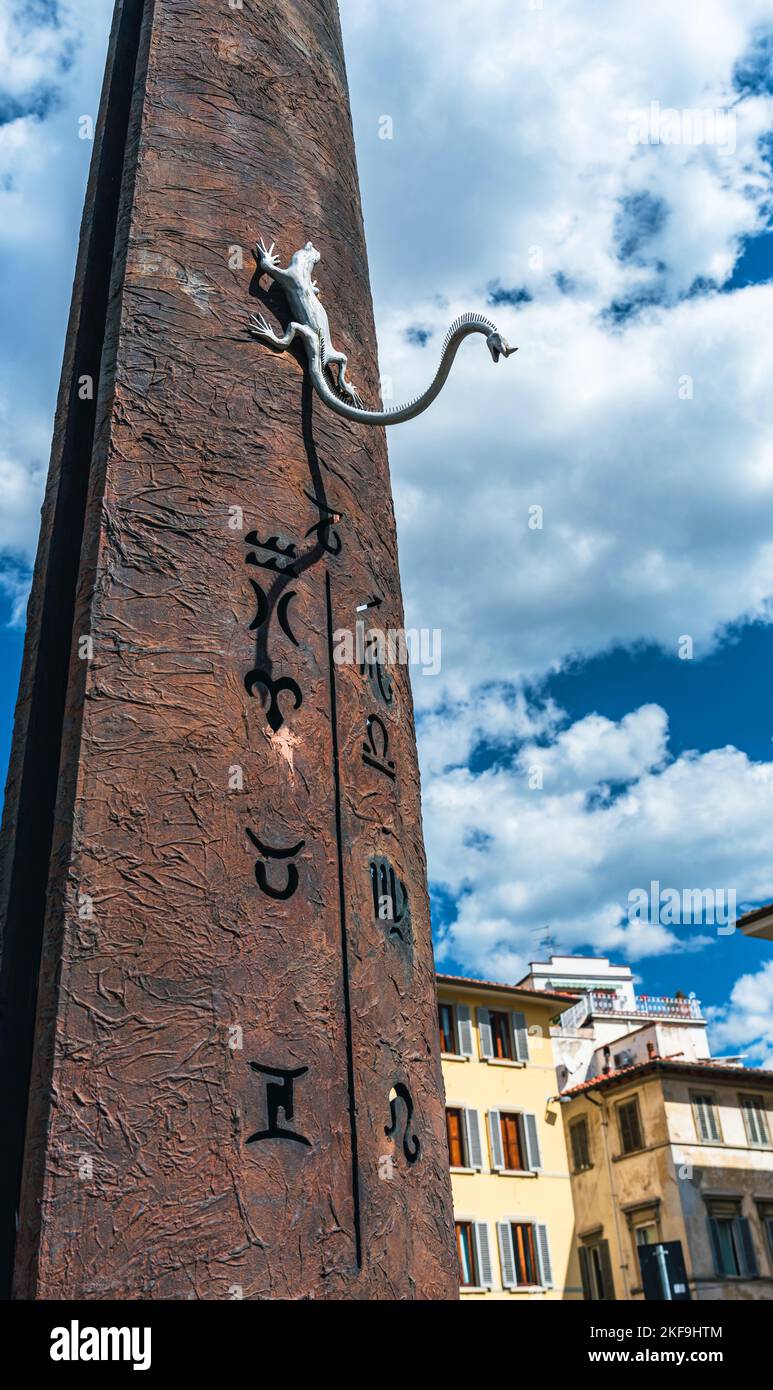 Monumental Sundial, Museo Galileo, Florence, Italy Stock Photo - Alamy