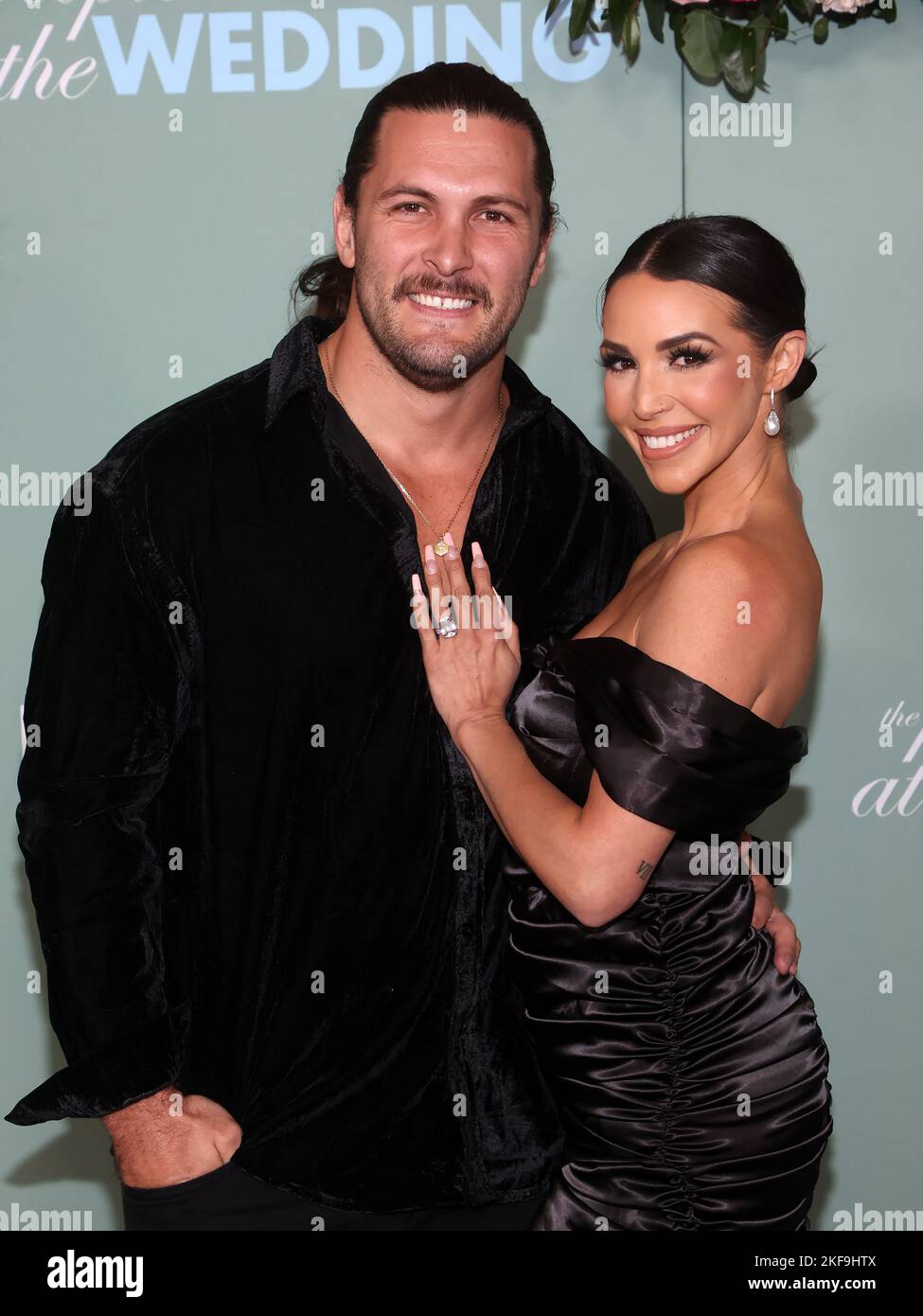 16 November 2022 -Los Angeles, California - Brock Davies, Scheana Shay ...