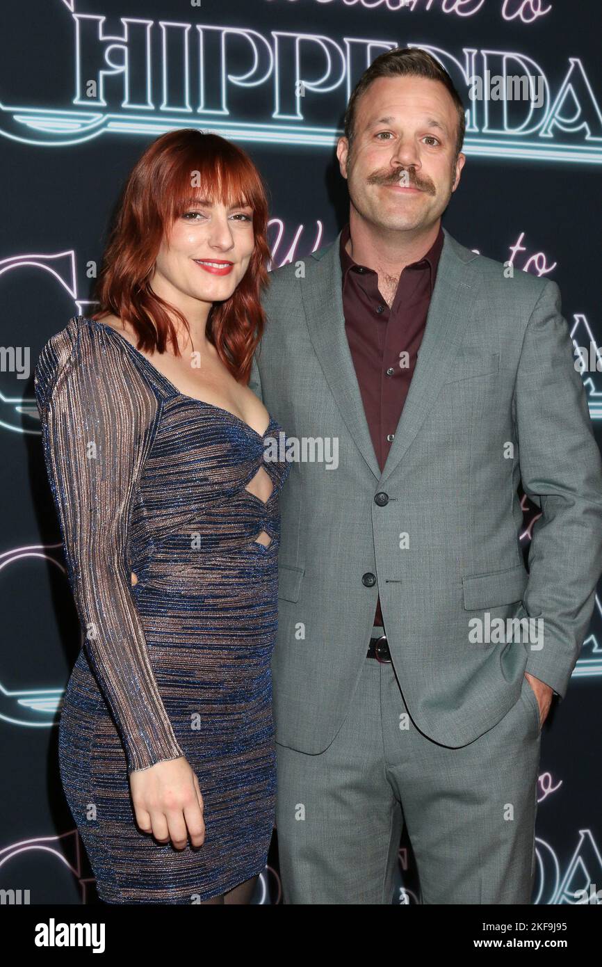 LOS ANGELES - NOV 15: Kaley Frazier, Darren Lipari at the Welcome to ...