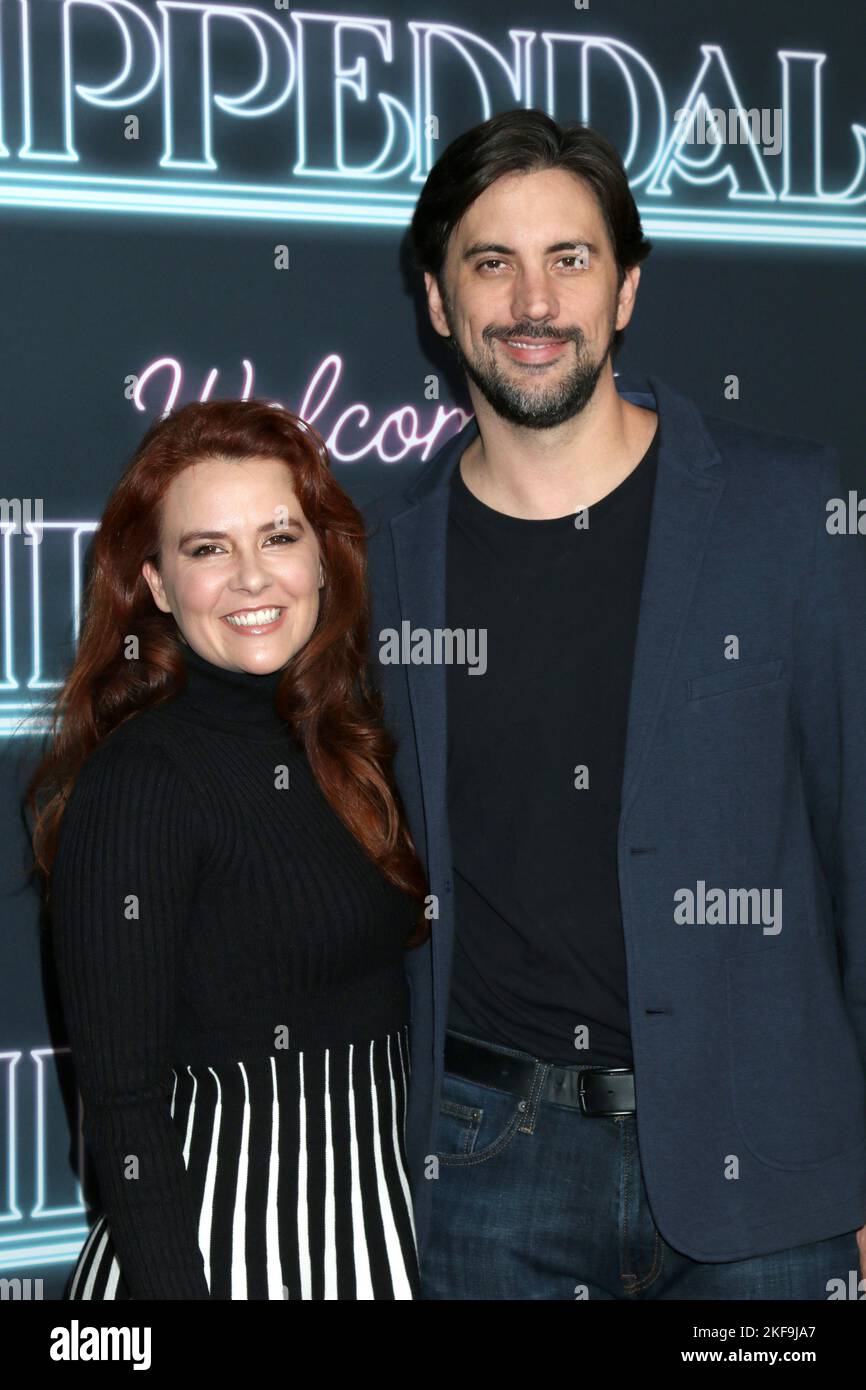 LOS ANGELES - NOV 15: Melissa Russell, Jeremy Slater at the Welcome to ...