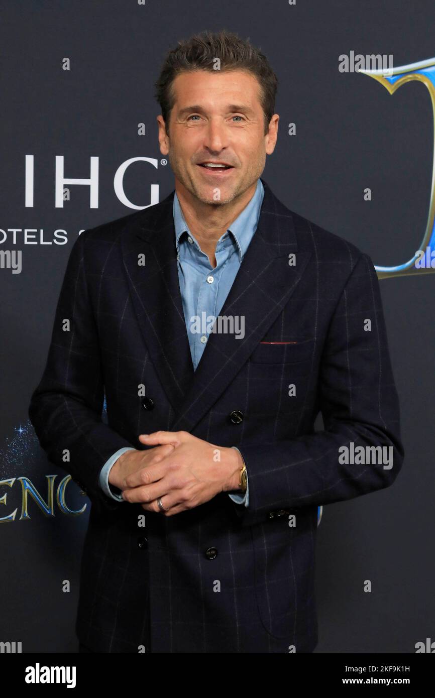 LOS ANGELES - NOV 16: Patrick Dempsey at the Disenchanted Premiere at ...