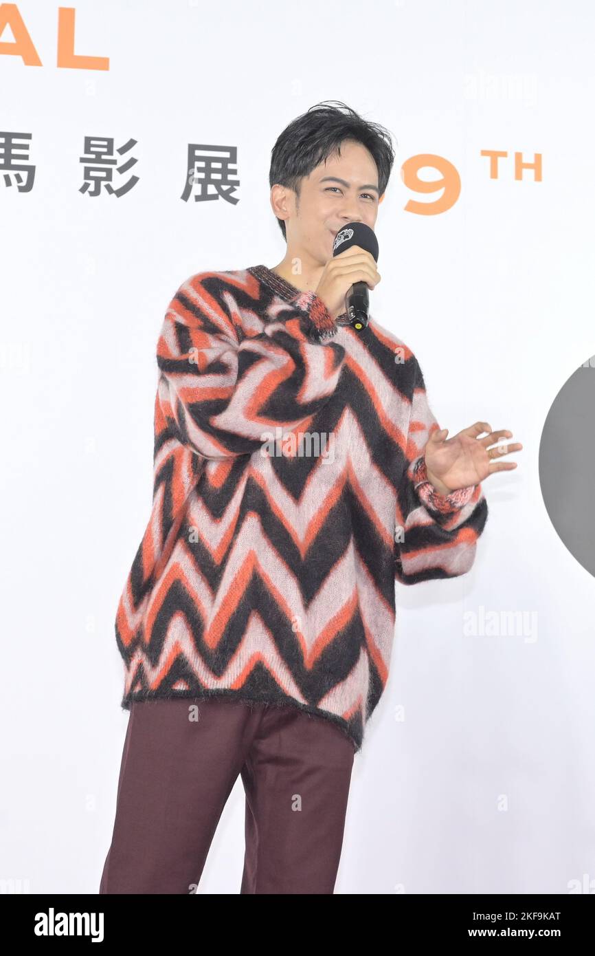 Taiwanese-American actor Mason Lee attended the first show of the film ...