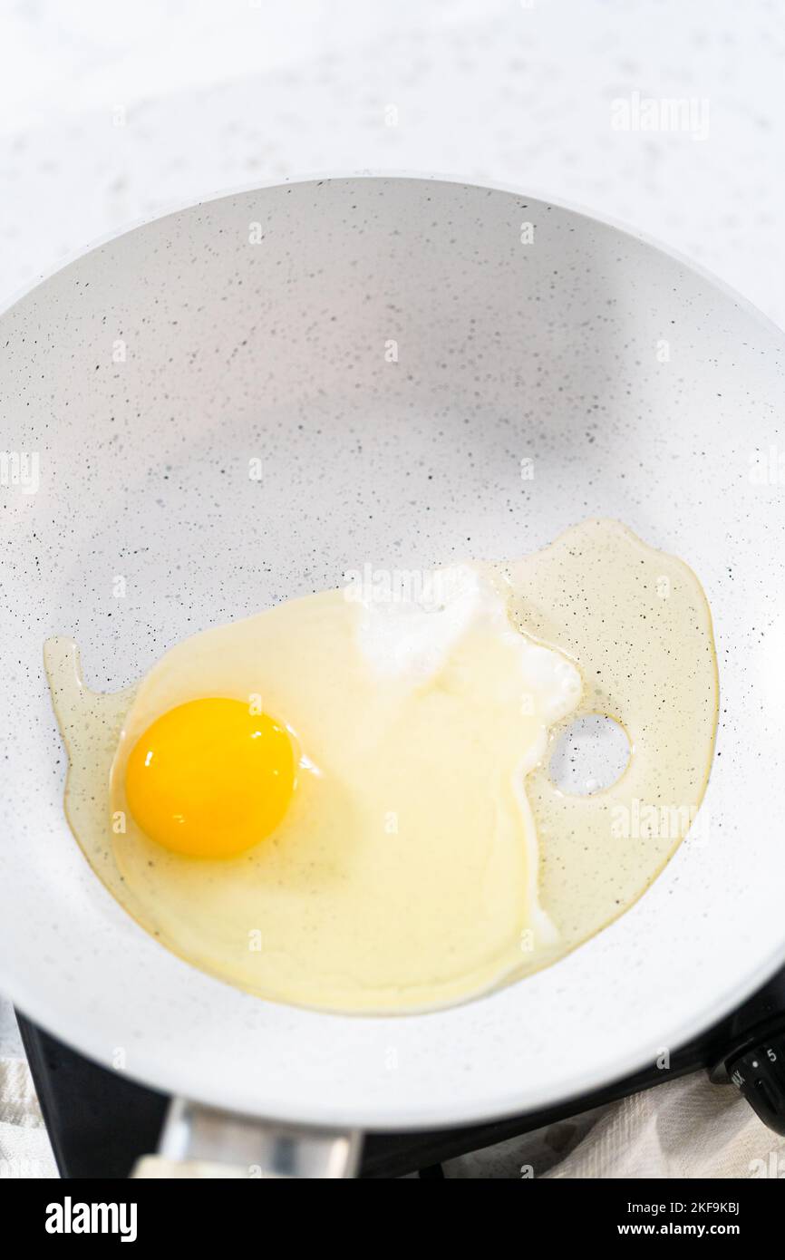 Breakfast Egg and Sprouts Sandwich Stock Photo - Alamy