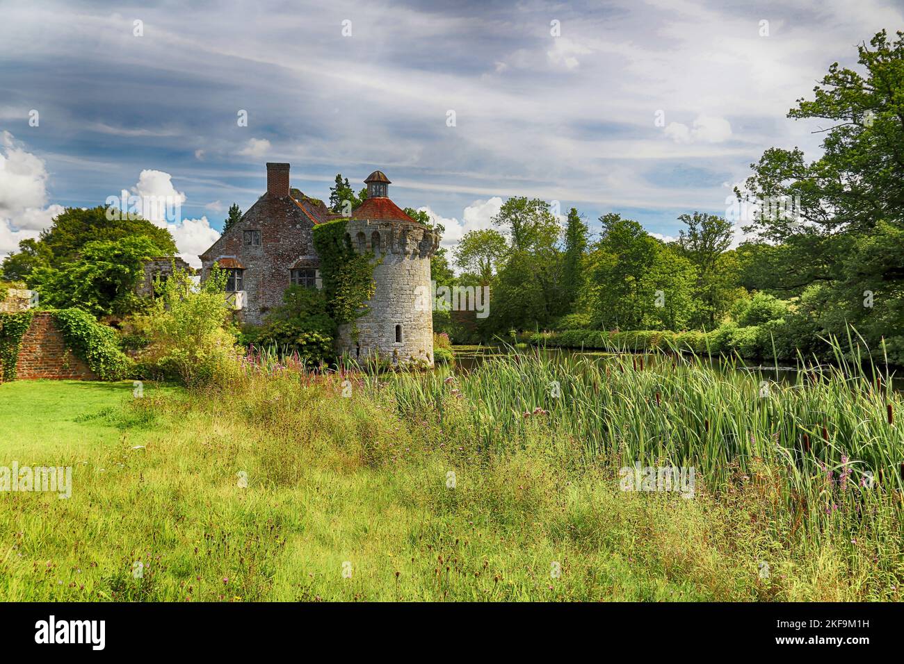 Old Scotney Castle - Lamberhurst Kent UK Stock Photo - Alamy