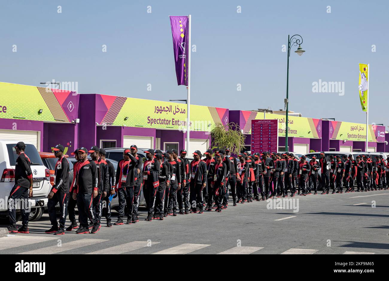 Football security doha hi-res stock photography and images - Alamy