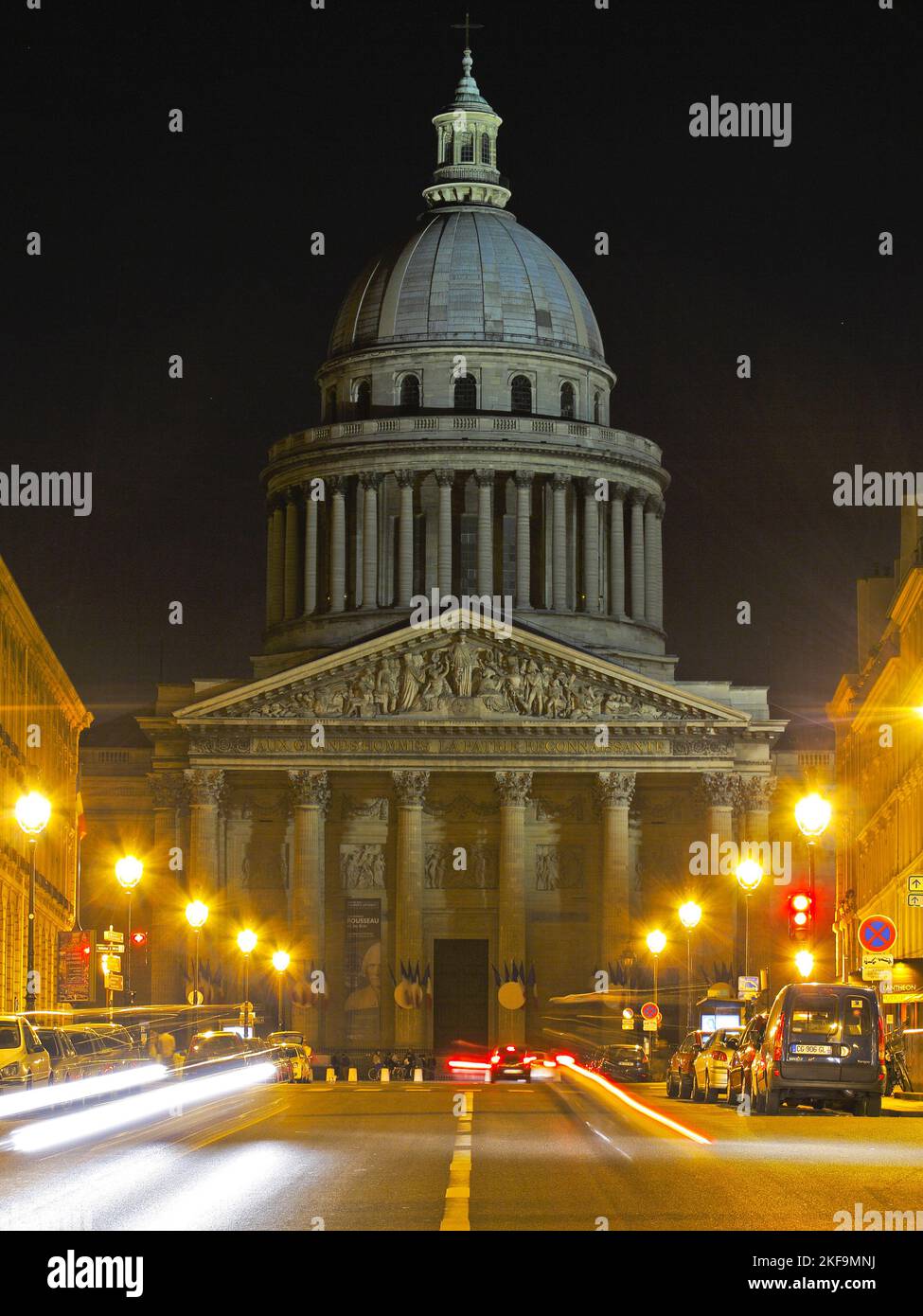 Pantheon monument facade hi-res stock photography and images - Alamy
