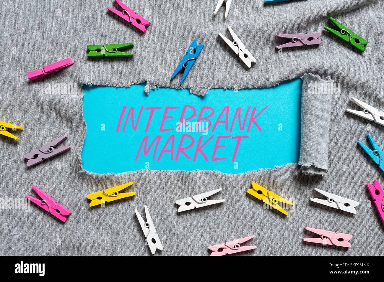 Conceptual caption Interbank Market. Business overview forex market ...