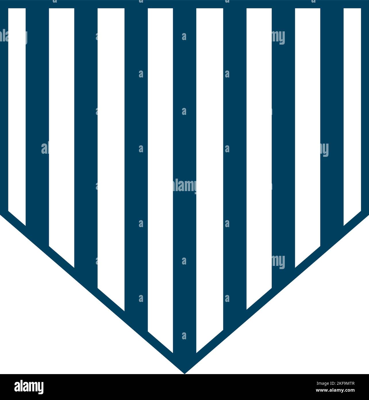 Baseball Home Plate Vector illustration. Silhouette. Playing. Home base ...