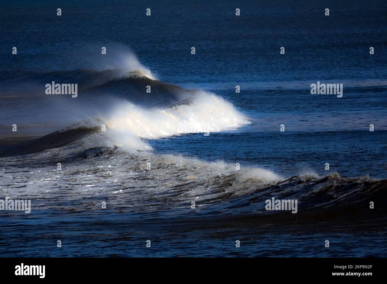 Poseidon, King of the Sea, one day created the horse. Breaking waves ...