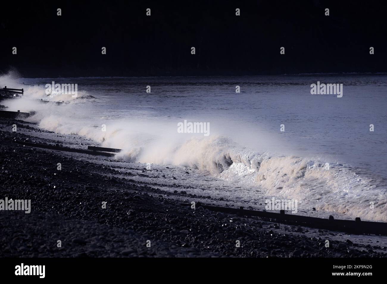 Poseidon, King of the Sea, one day created the horse. Breaking waves ...