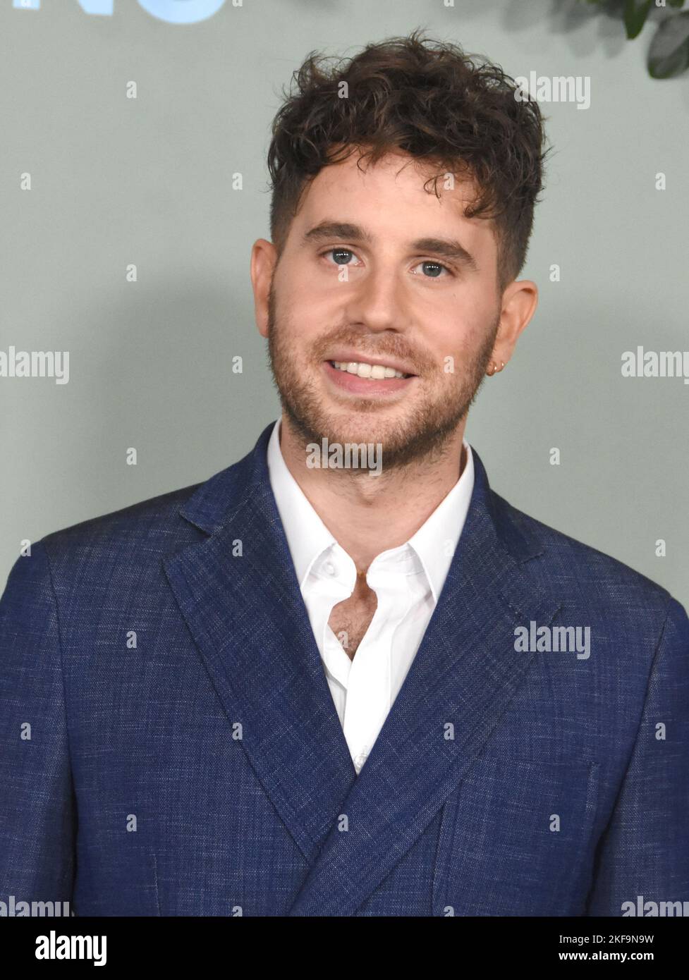 Los Angeles, California, USA 16th November 2022 Actor/singer Ben Platt ...