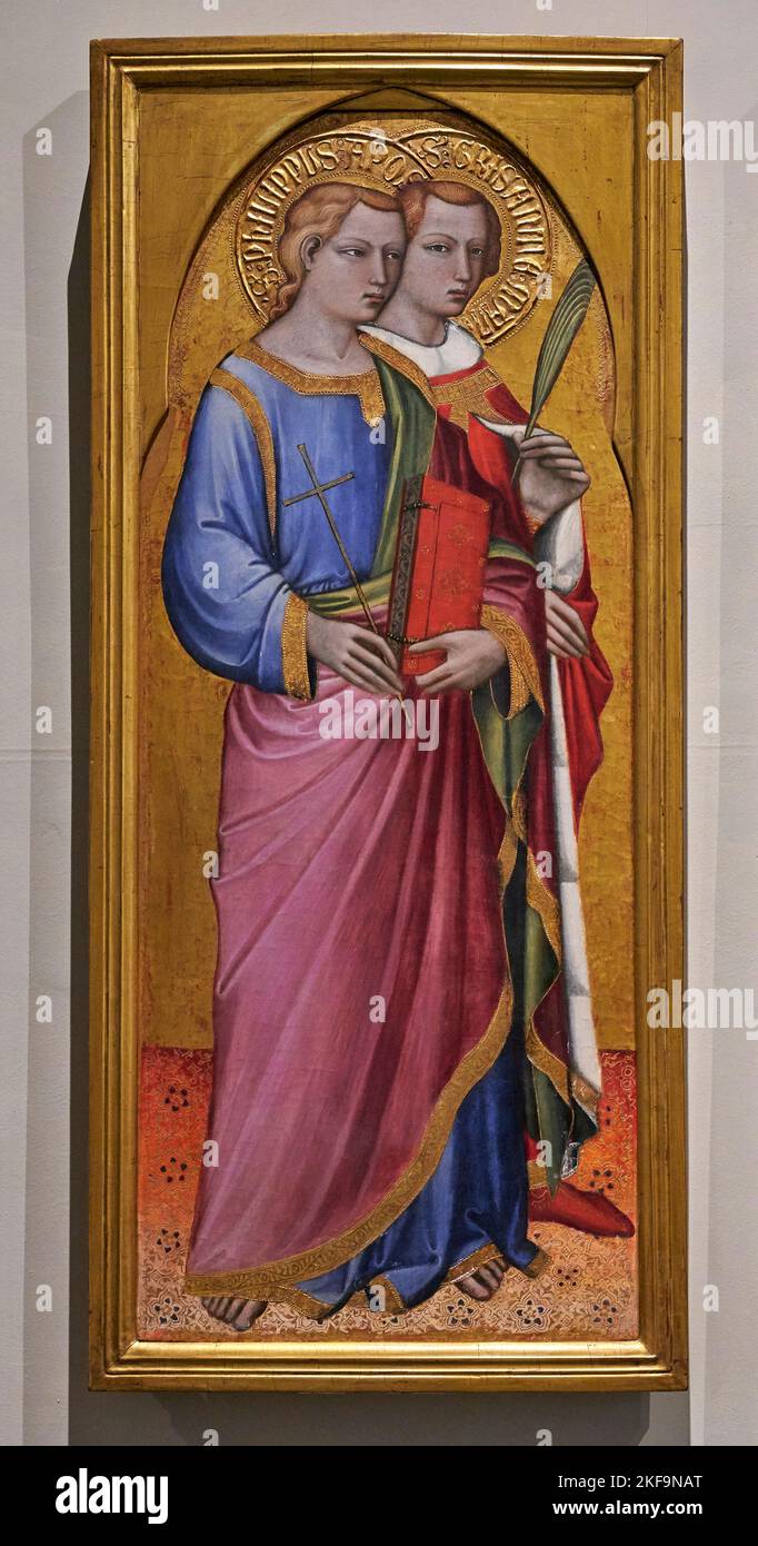 S. Filippo apostolo e S. Grisante - tempera e oro su tavola - Spinello ...