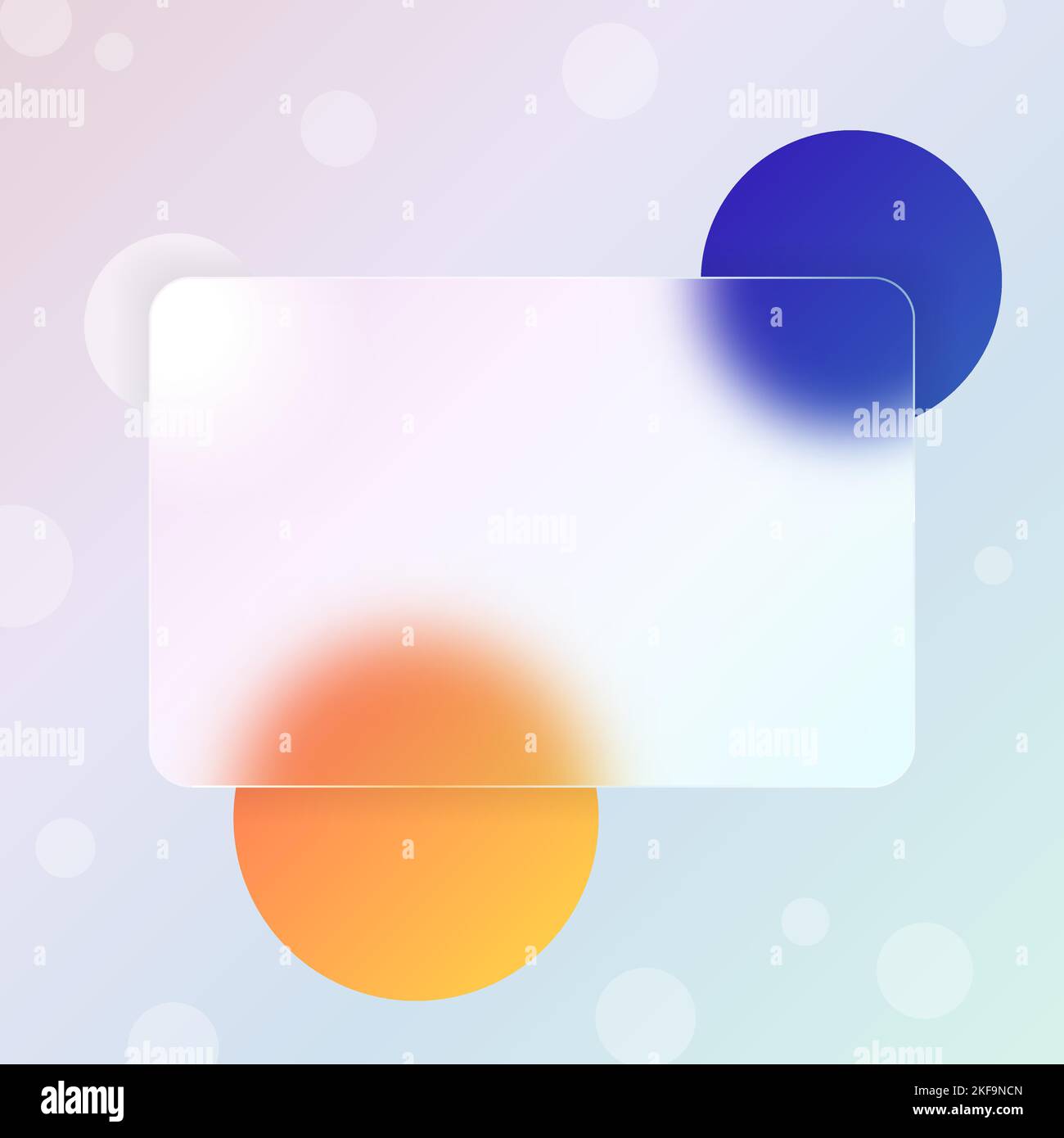 Modern glassmorphism depth glass interface design background. Square ...