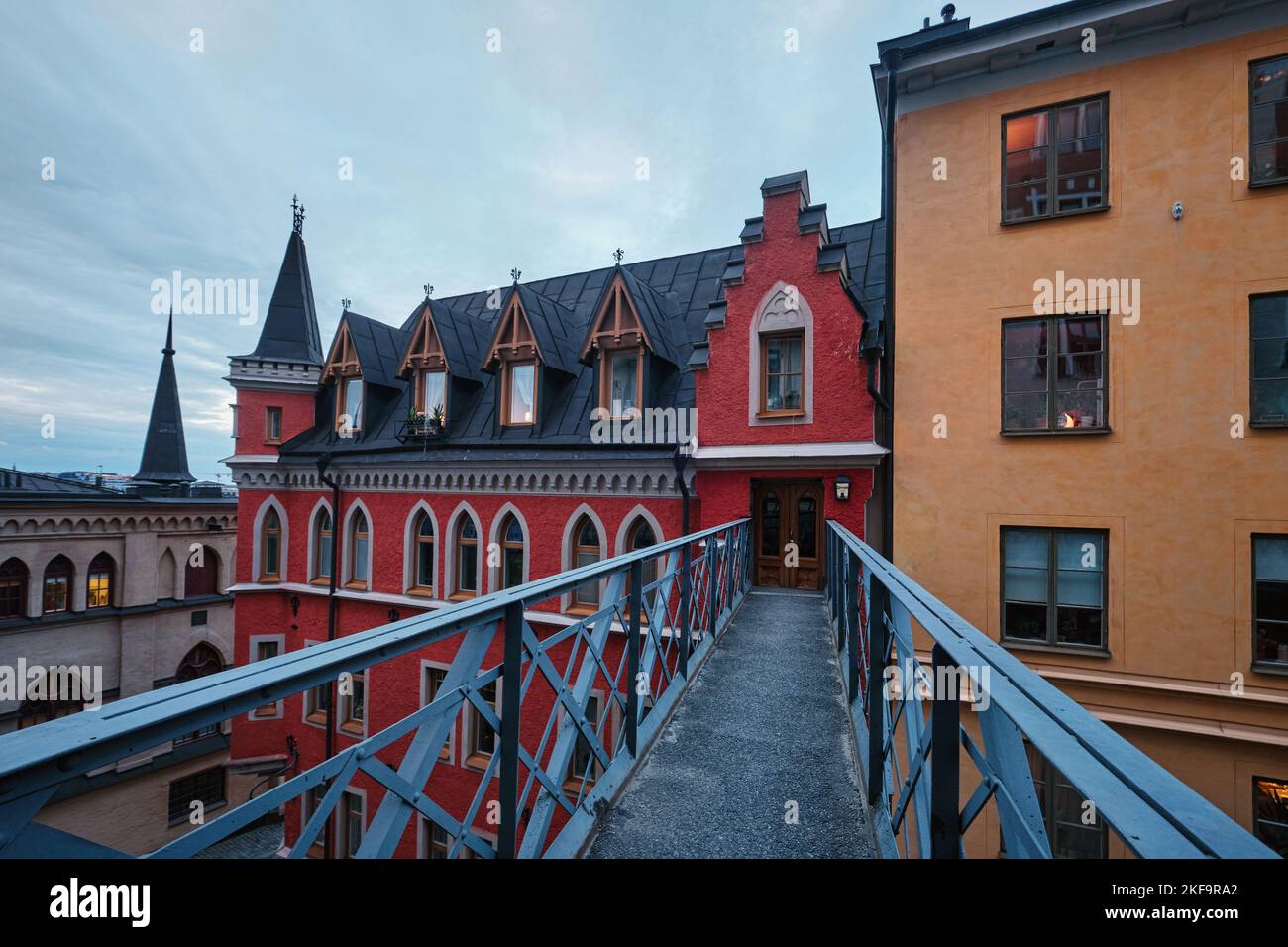 Stockholm, Sweden - Sept 2022: Classical Swedish architecture in ...