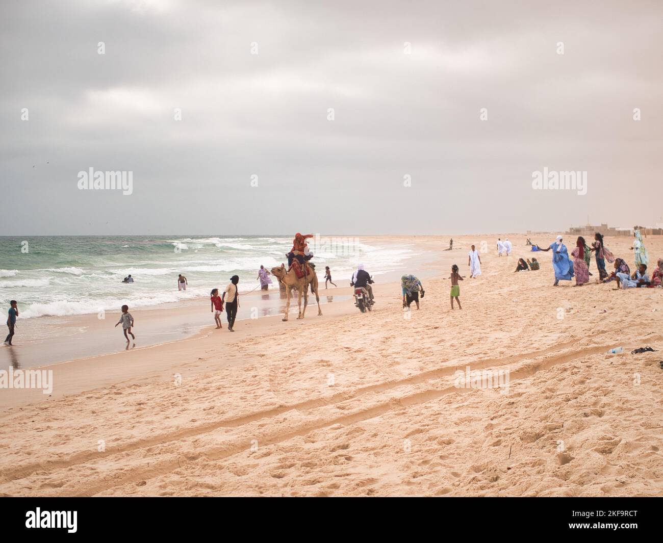 Many Muslims resting and having fun in the Muslim beach Bahamas in ...