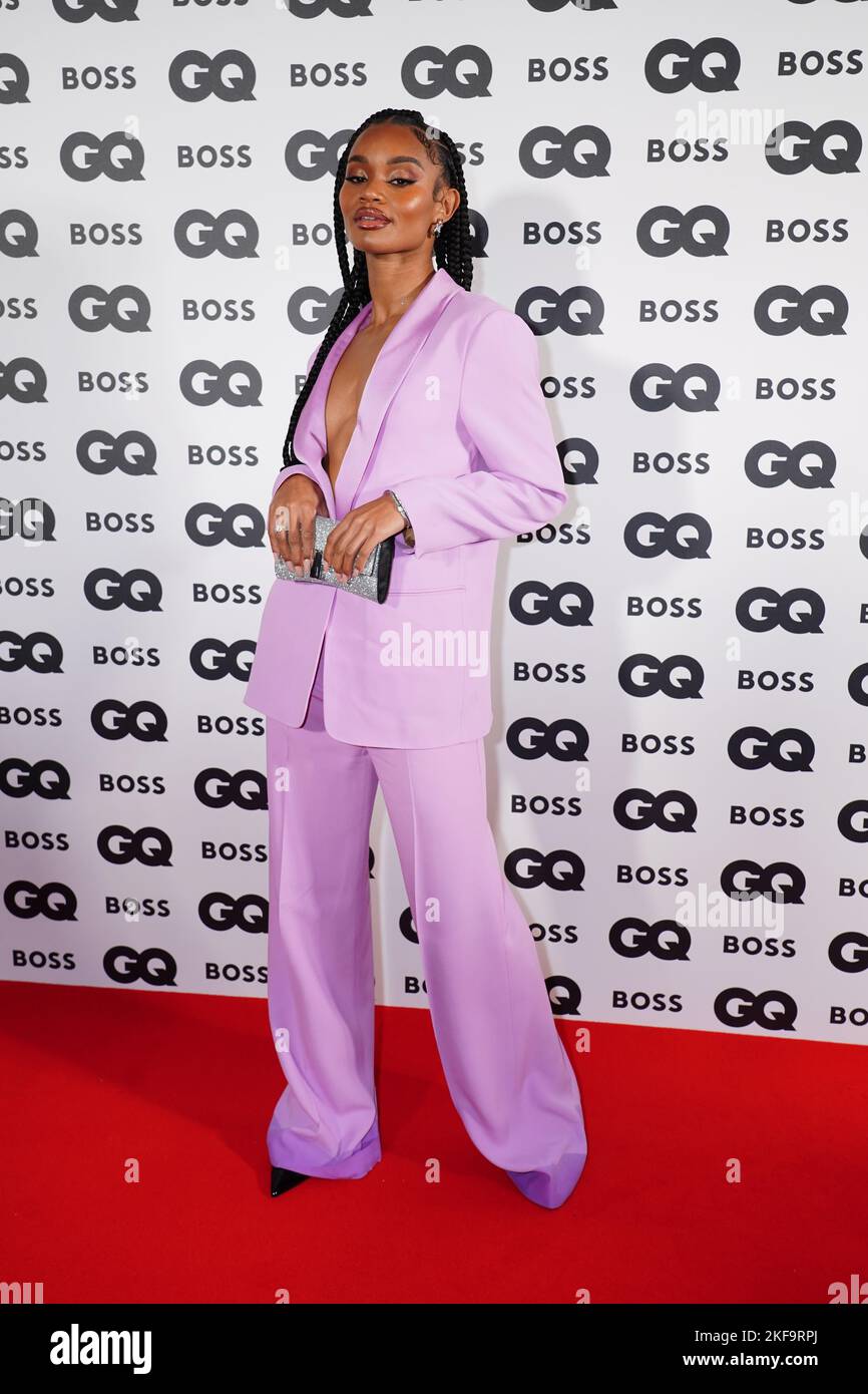 Imani-Lara Lansiquot attending the GQ Men of the Year Awards at the ...