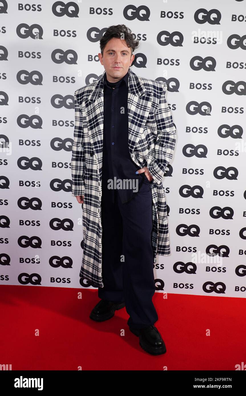 Daniel Fletcher attending the GQ Men of the Year Awards at the Mandarin ...