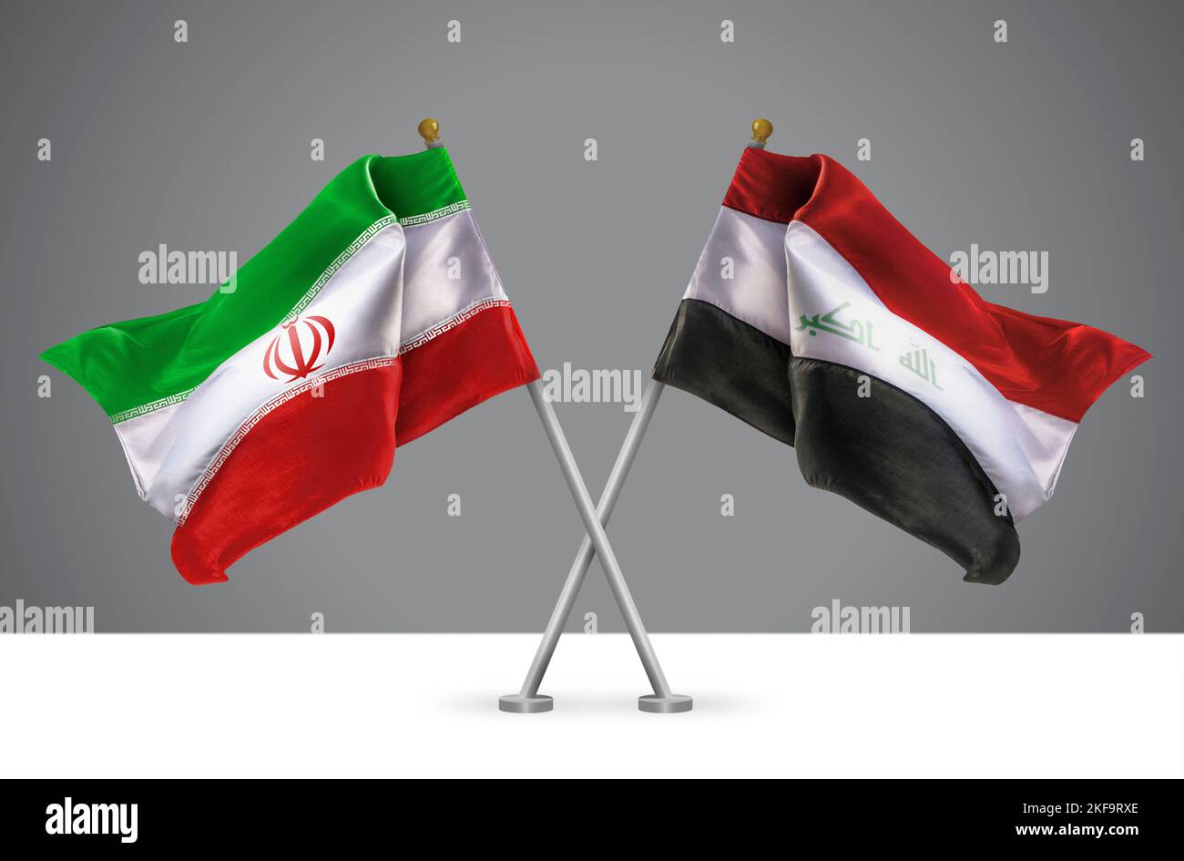 Irani flag hi-res stock photography and images - Alamy