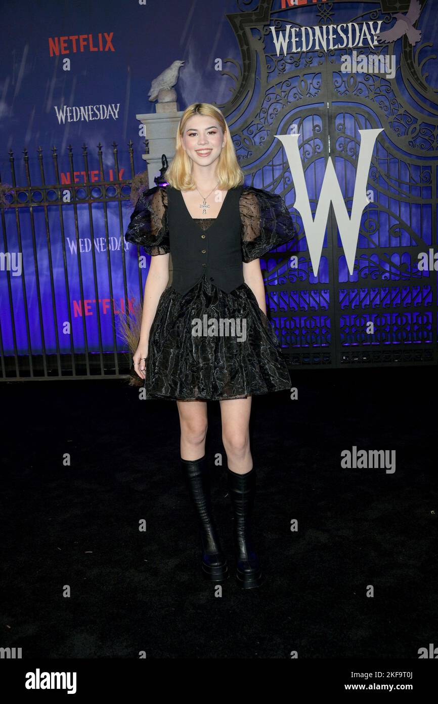 Los Angeles Premiere Of Netflix`s `Wednesday` TV Show. -PICTURED ...