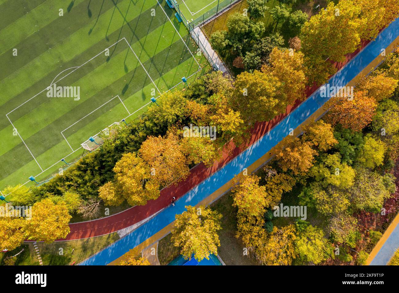 Aerial photo shows the most beautiful ballpark at West Canal Park in ...