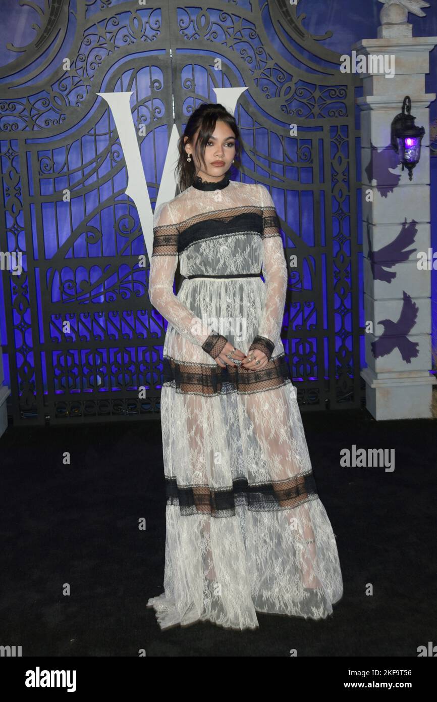 Los Angeles Premiere Of Netflix`s `Wednesday` TV Show. -PICTURED ...