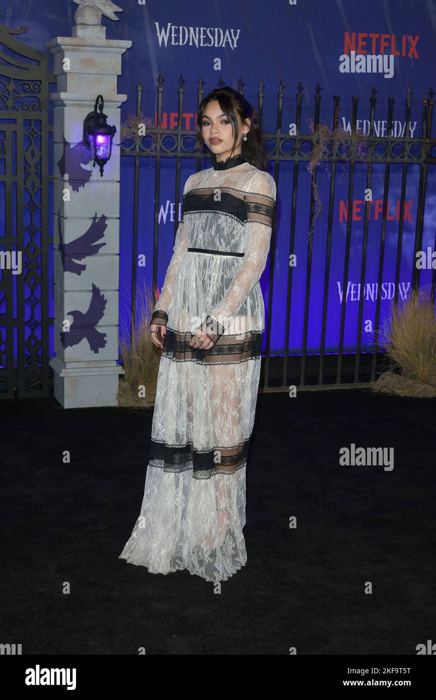 Los Angeles Premiere Of Netflix`s `Wednesday` TV Show. -PICTURED ...