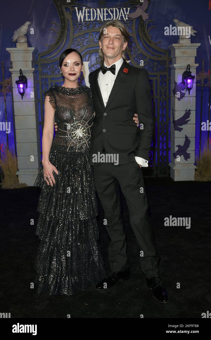 Los Angeles Premiere Of Netflix`s `Wednesday` TV Show. -PICTURED: Mark ...