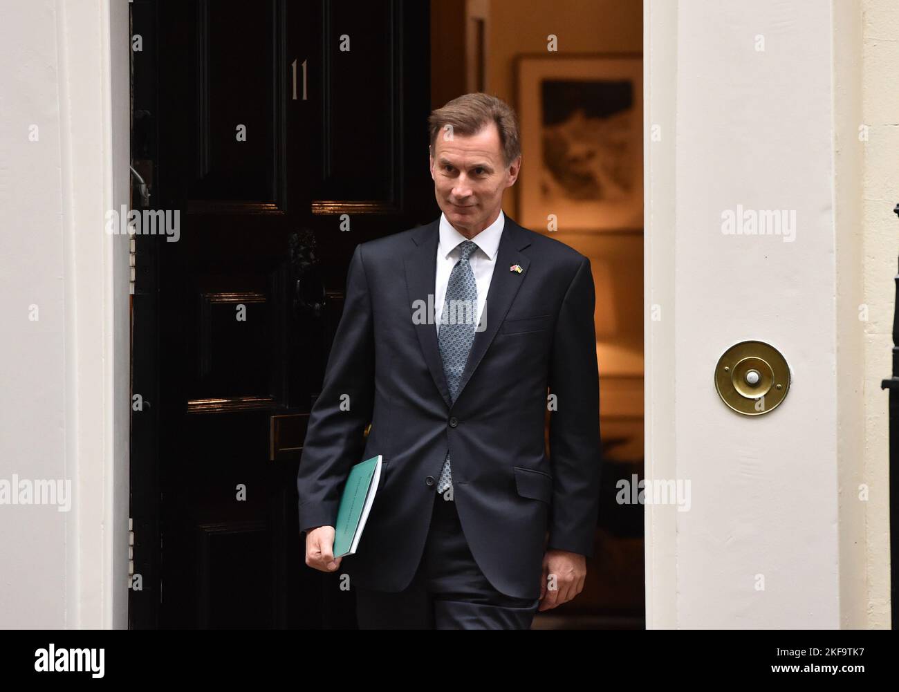 London, England, UK. 17th Nov, 2022. Chancellor of the Exchequer JEREMY ...