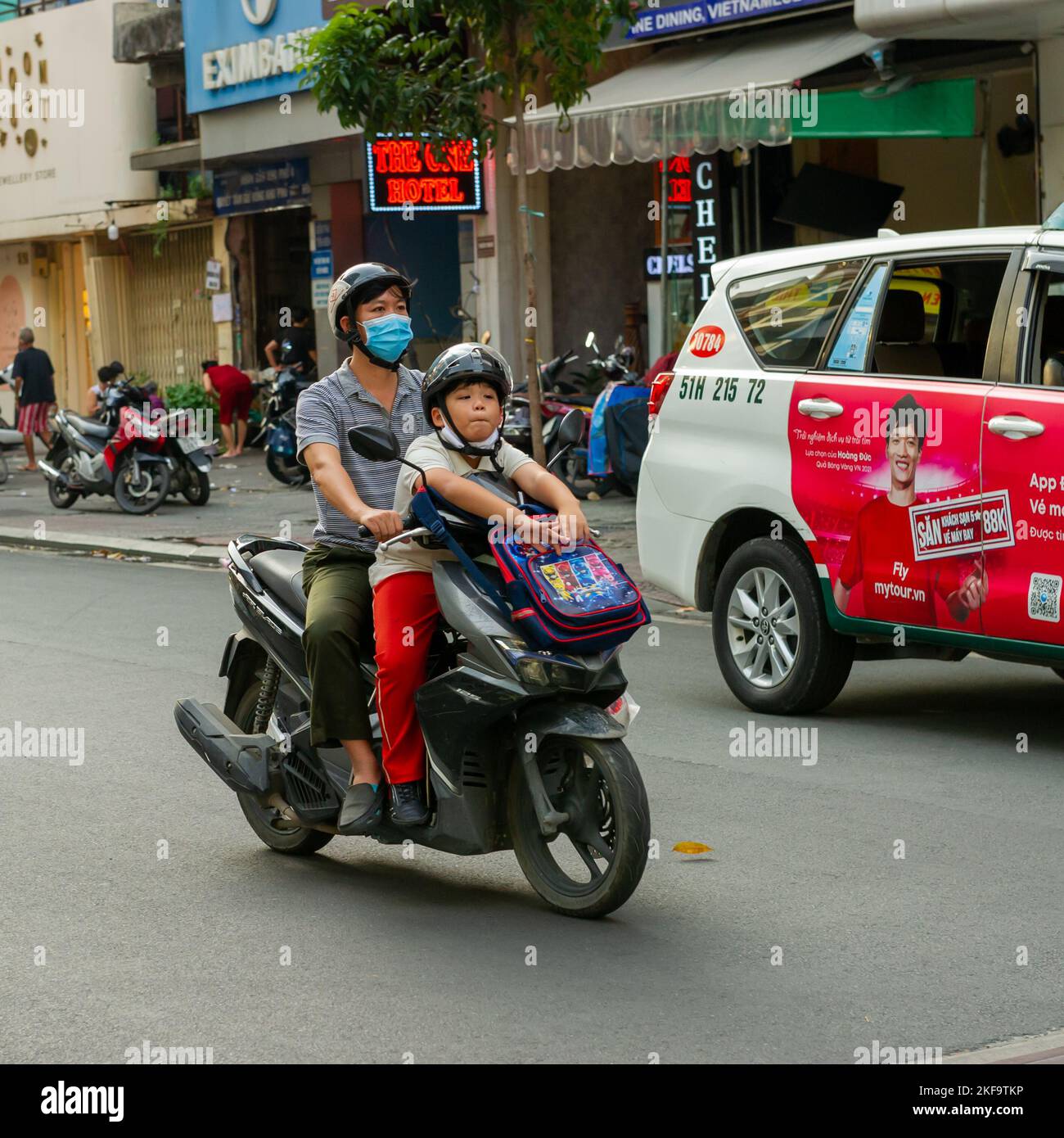Ho chi minh city street life hi-res stock photography and images - Alamy